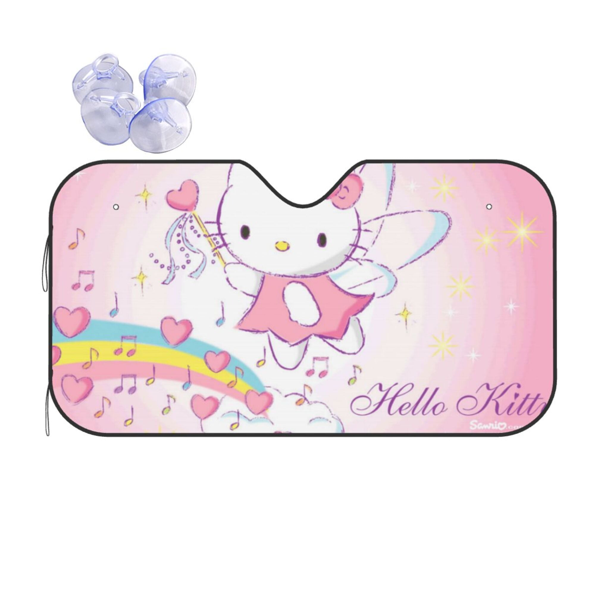 Hello Kitty Car Windshield Sunshades, Front Windshield Sun Shade ...