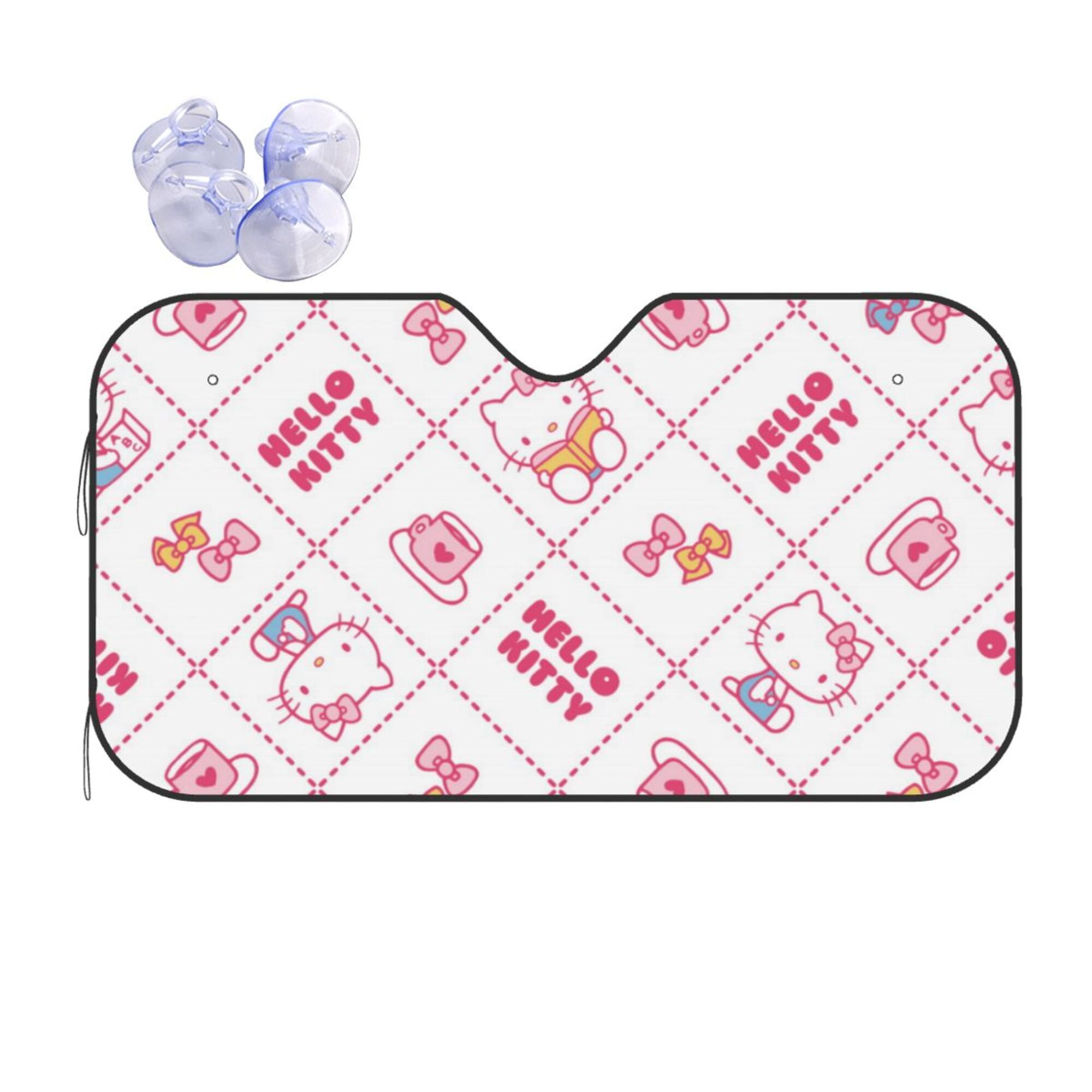 Hello Kitty Car Windshield Sunshades, Front Windshield Sun Shade ...