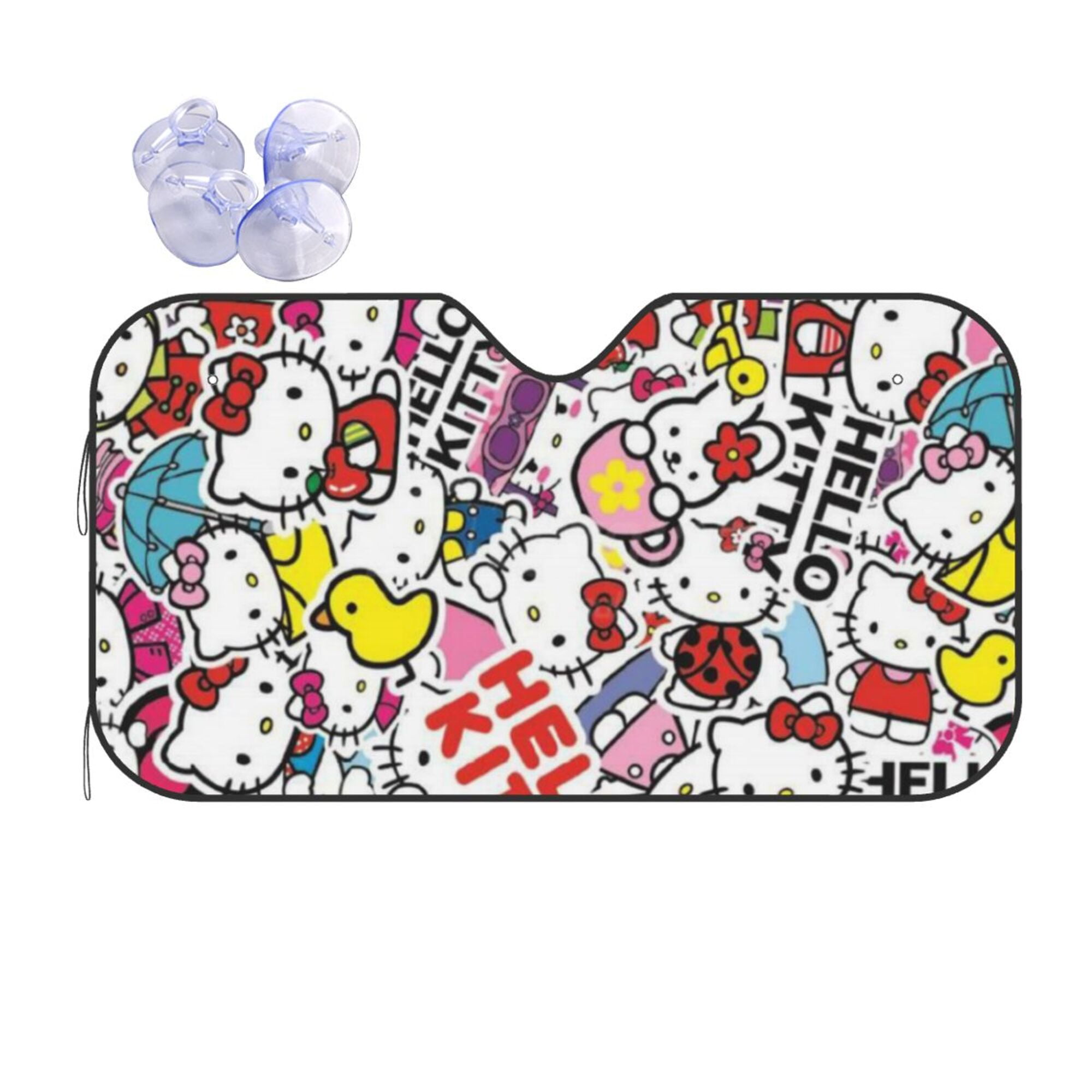 Hello Kitty Car Windshield Sunshades, Front Windshield Sun Shade ...