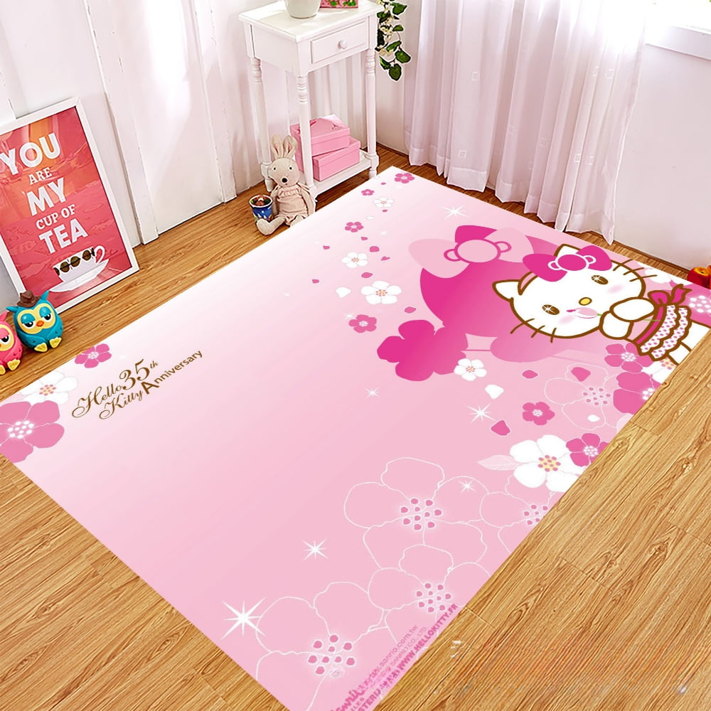 Hello Kitty Carpet for Home Decor Floor Mat Gifts - Walmart.com