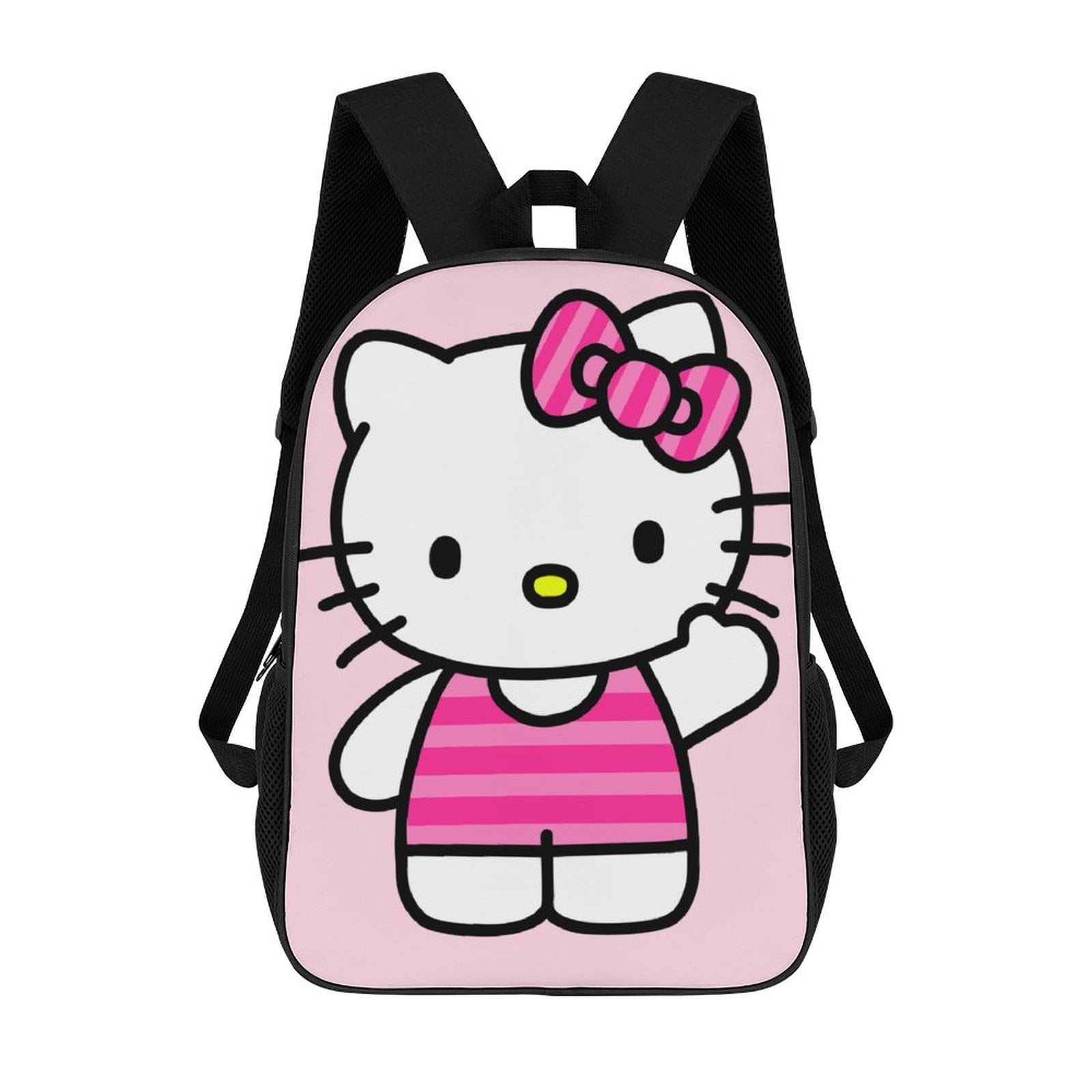 Hello Kitty 17 inch Shoulder Backpack Bookbag Travel Cute Daycare ...