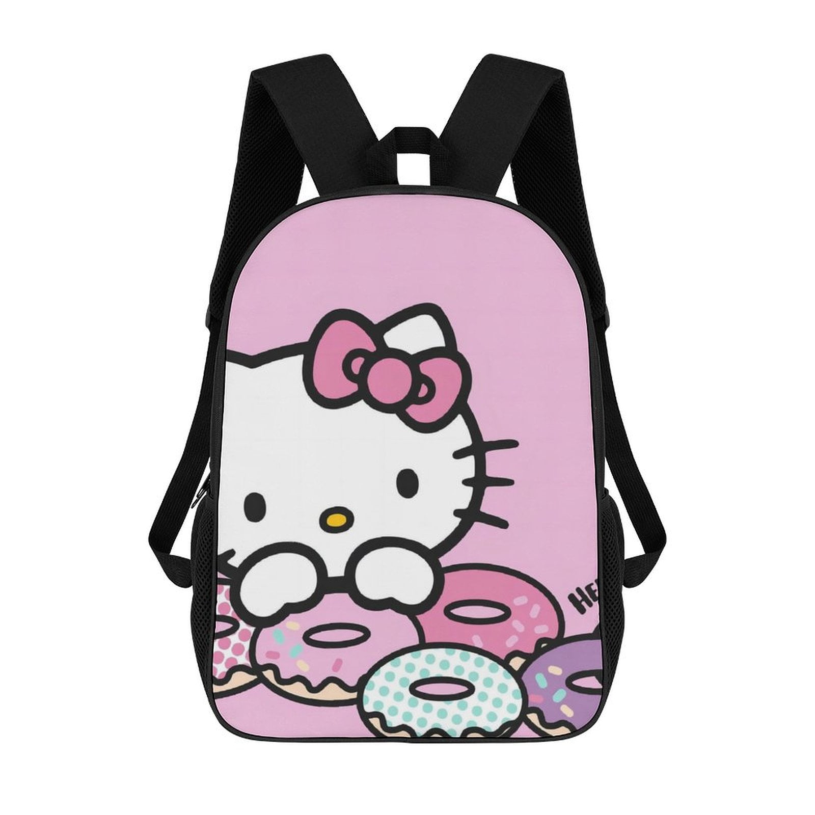 Hello Kitty 17 inch Shoulder Backpack Bookbag Travel Cute Daycare ...