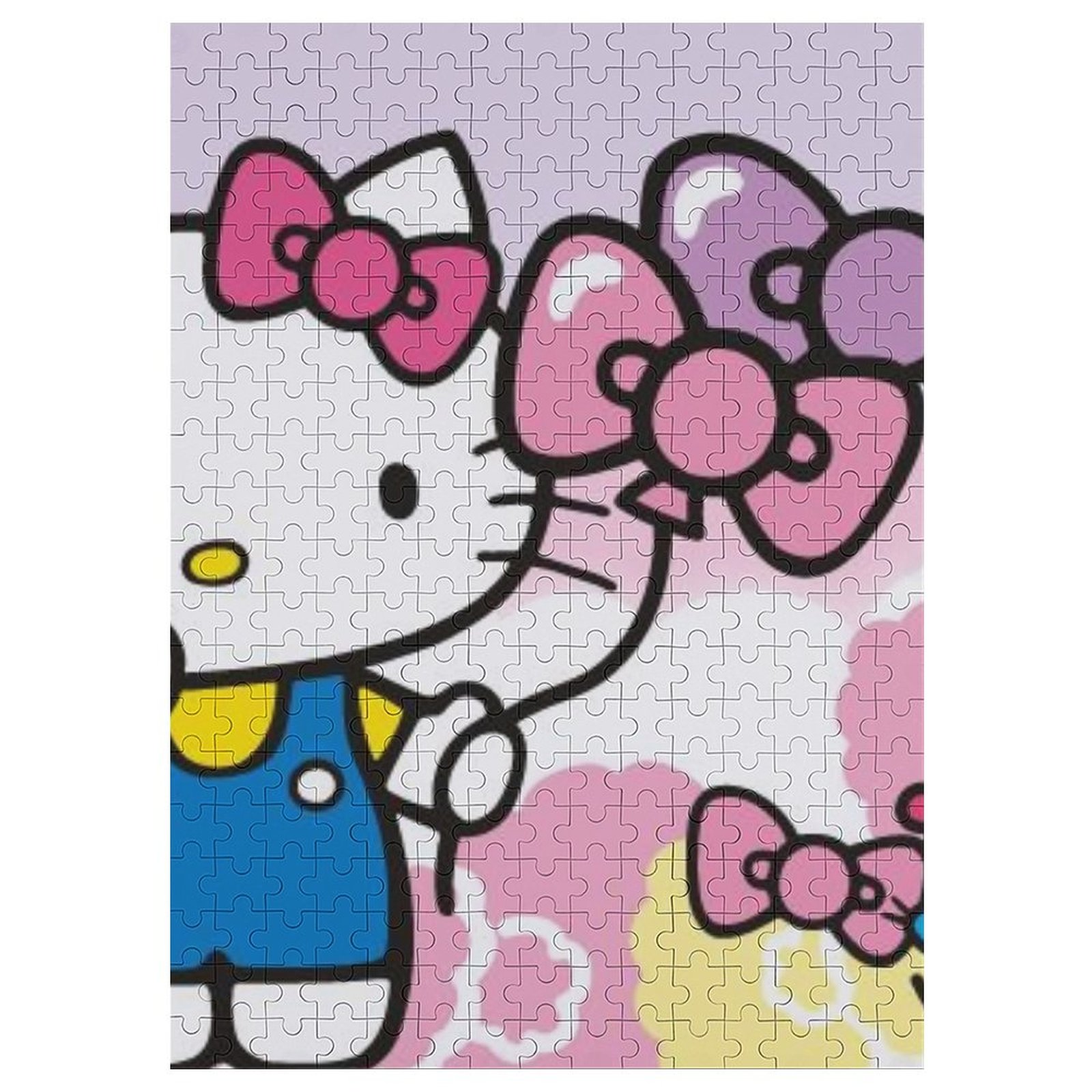 Hello Kitty Cartoon Anime Pretty Puzzles for Kids Ages 4-18, 300 PCS ...