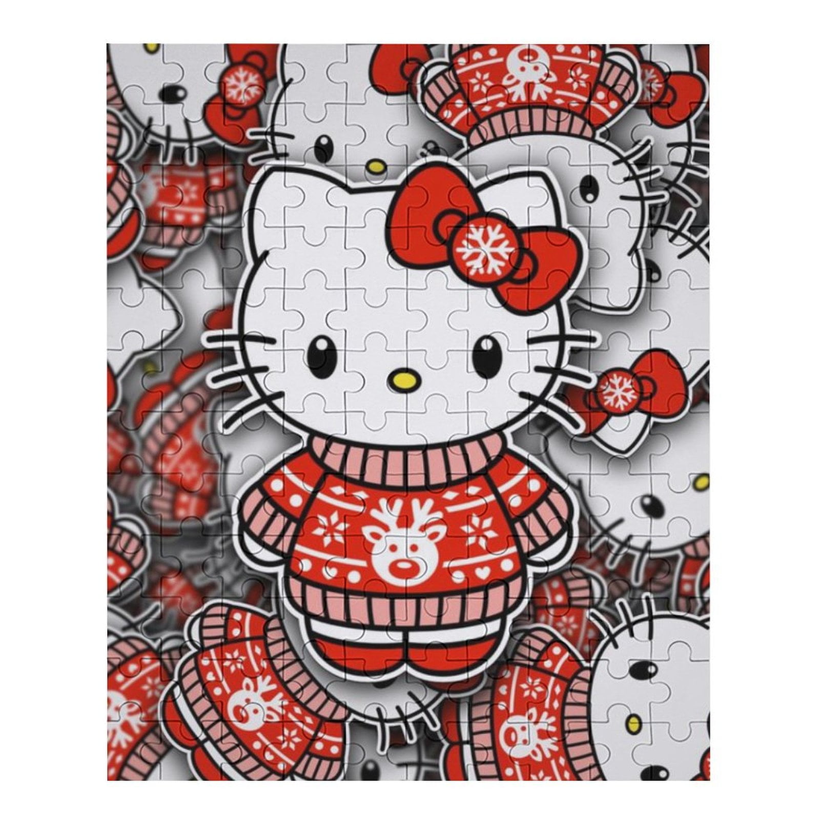 Hello Kitty Cartoon Anime Puzzle for Children Teens | Anti-Glare ...