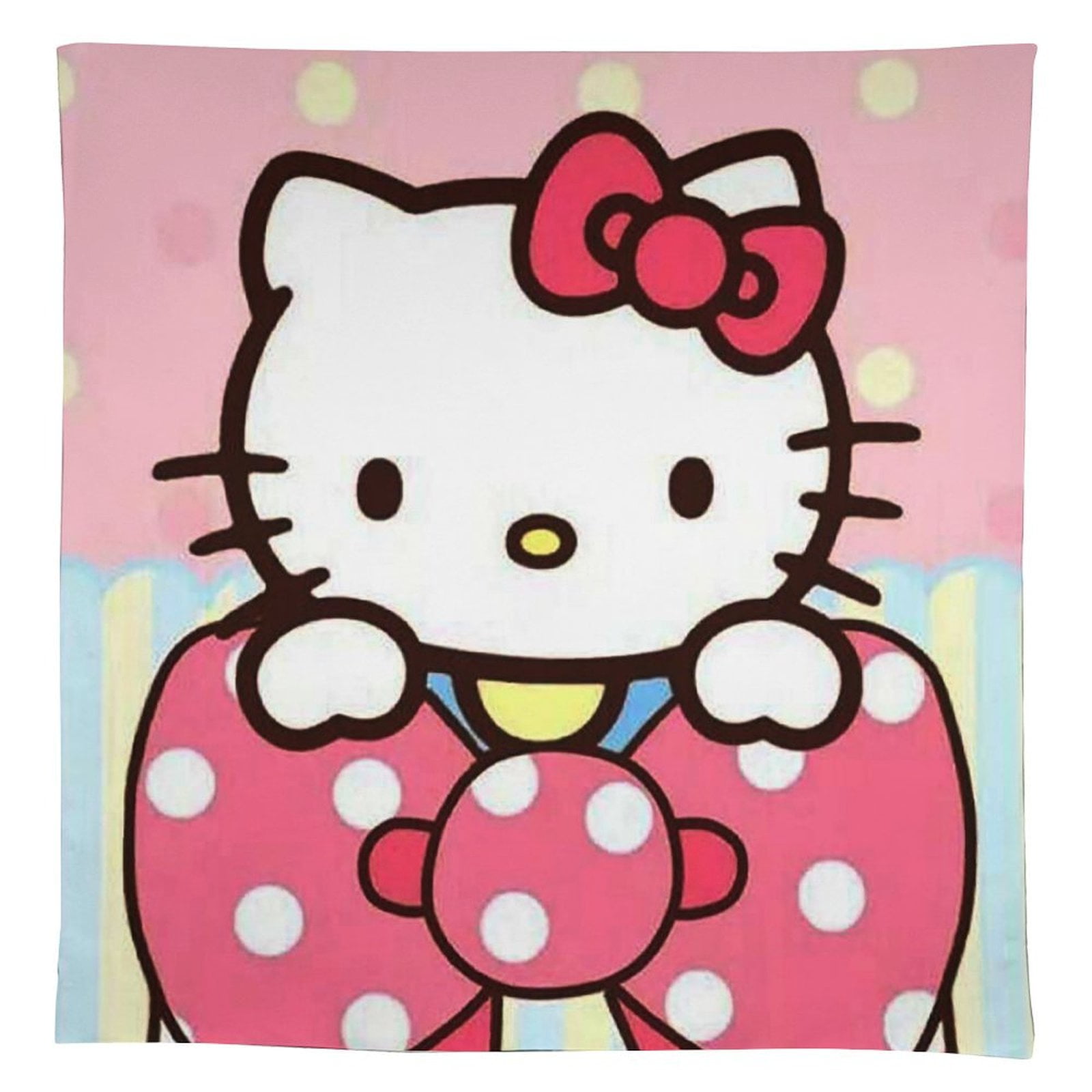 Hello Kitty Cartoon Anime Tablecloth Supplies Table Cover for Party ...