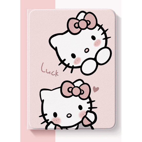 Hello Kitty Cartoon Case For iPad Mini 4 5 6 7.9 8.3 In Air 3 4 10.9 ...
