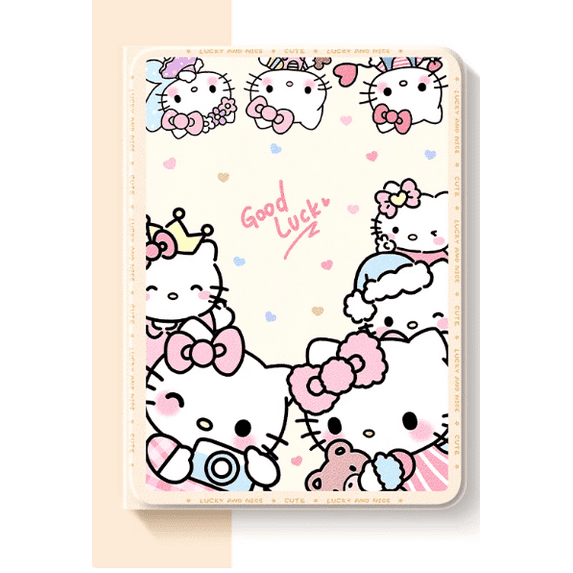 Hello Kitty Cartoon Case For iPad Mini 4 5 6 7.9 8.3 In Air 3 4 10.9 ...