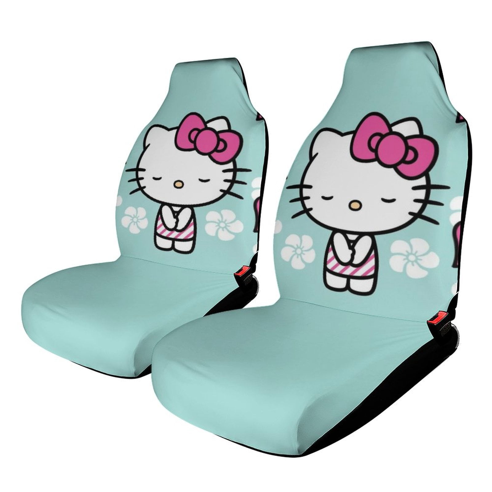 Hello Kitty Cartoon Character Auto Car Truck SUV Vehicle Low Back Front ...