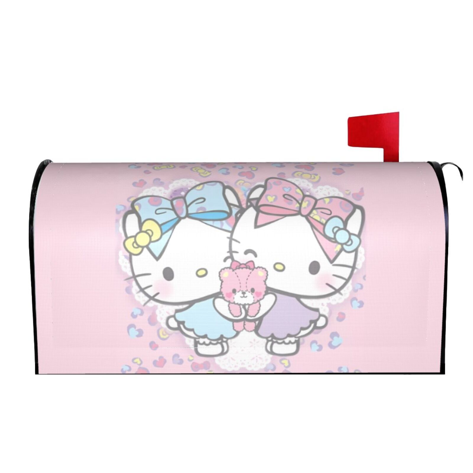 Hello Kitty Cartoon Character Mailbox Cover Magnetic Standard Size ...