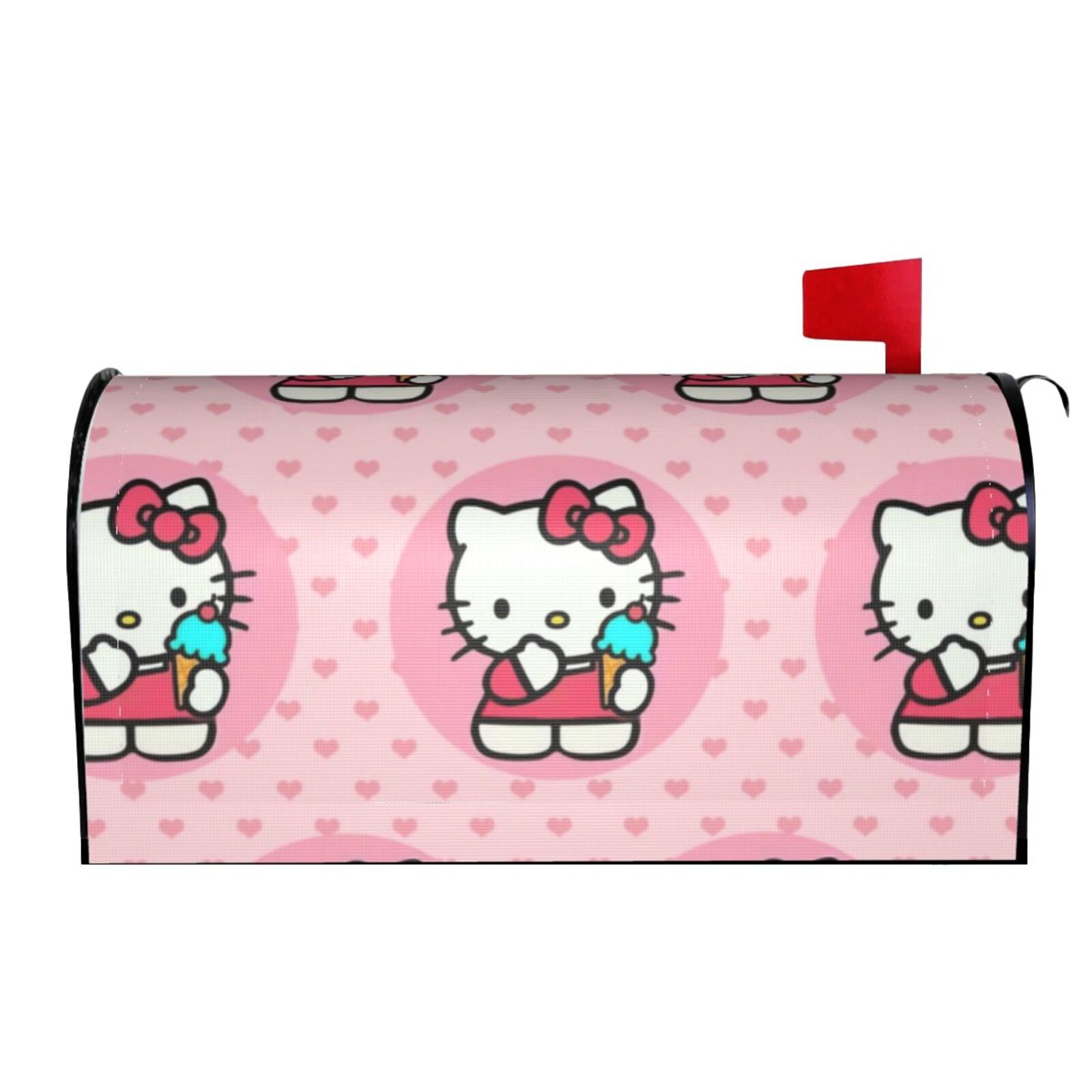 Hello Kitty Cartoon Character Mailbox Cover Magnetic Standard Size ...