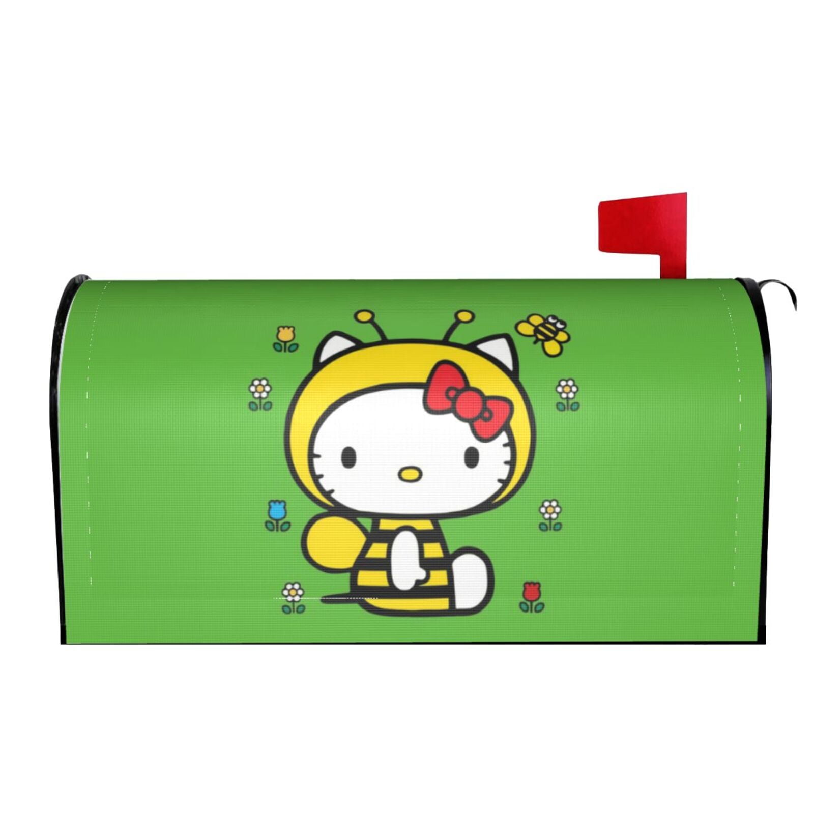 Hello Kitty Cartoon Character Mailbox Cover Magnetic Standard Size ...