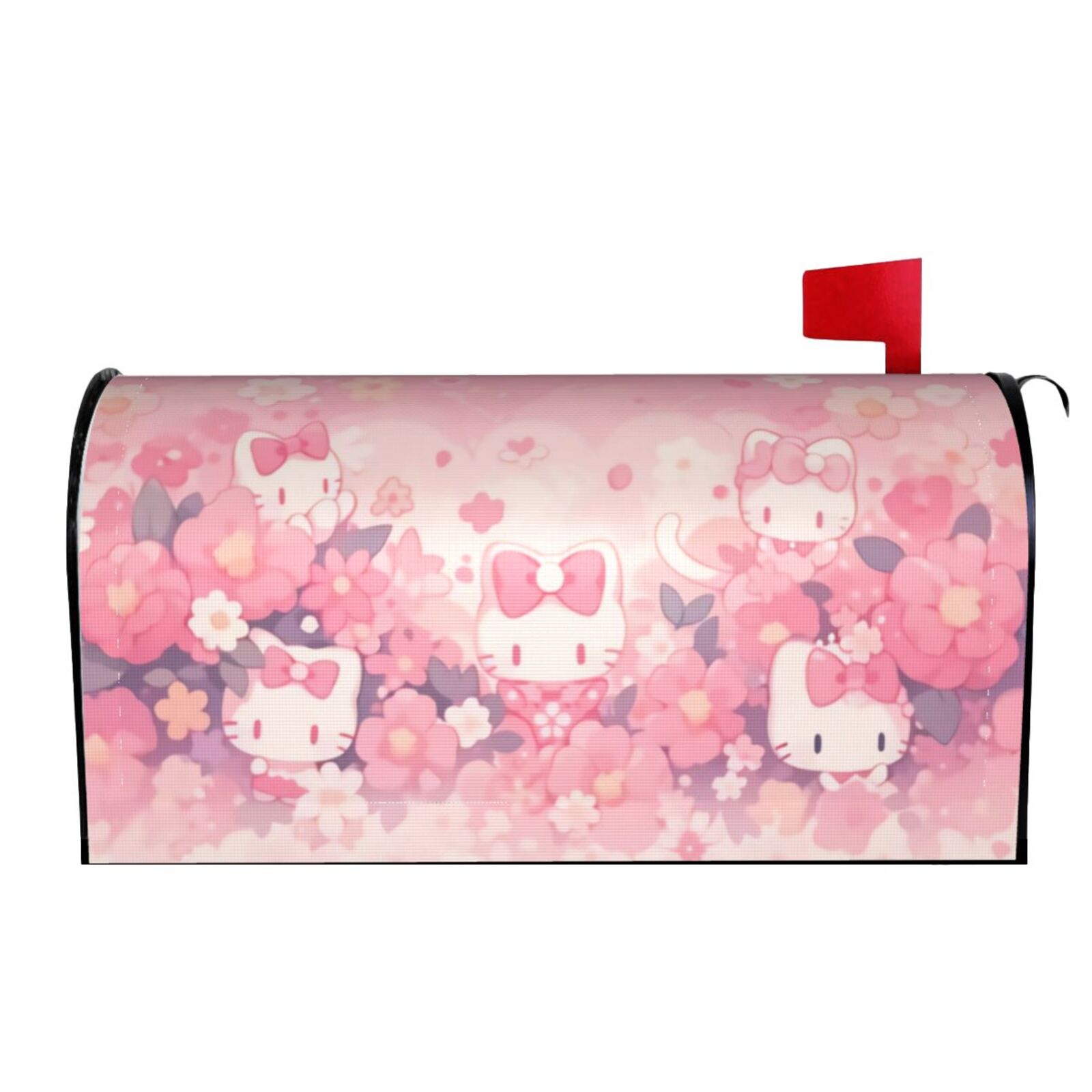 Hello Kitty Cartoon Character Mailbox Cover Magnetic Standard Size ...