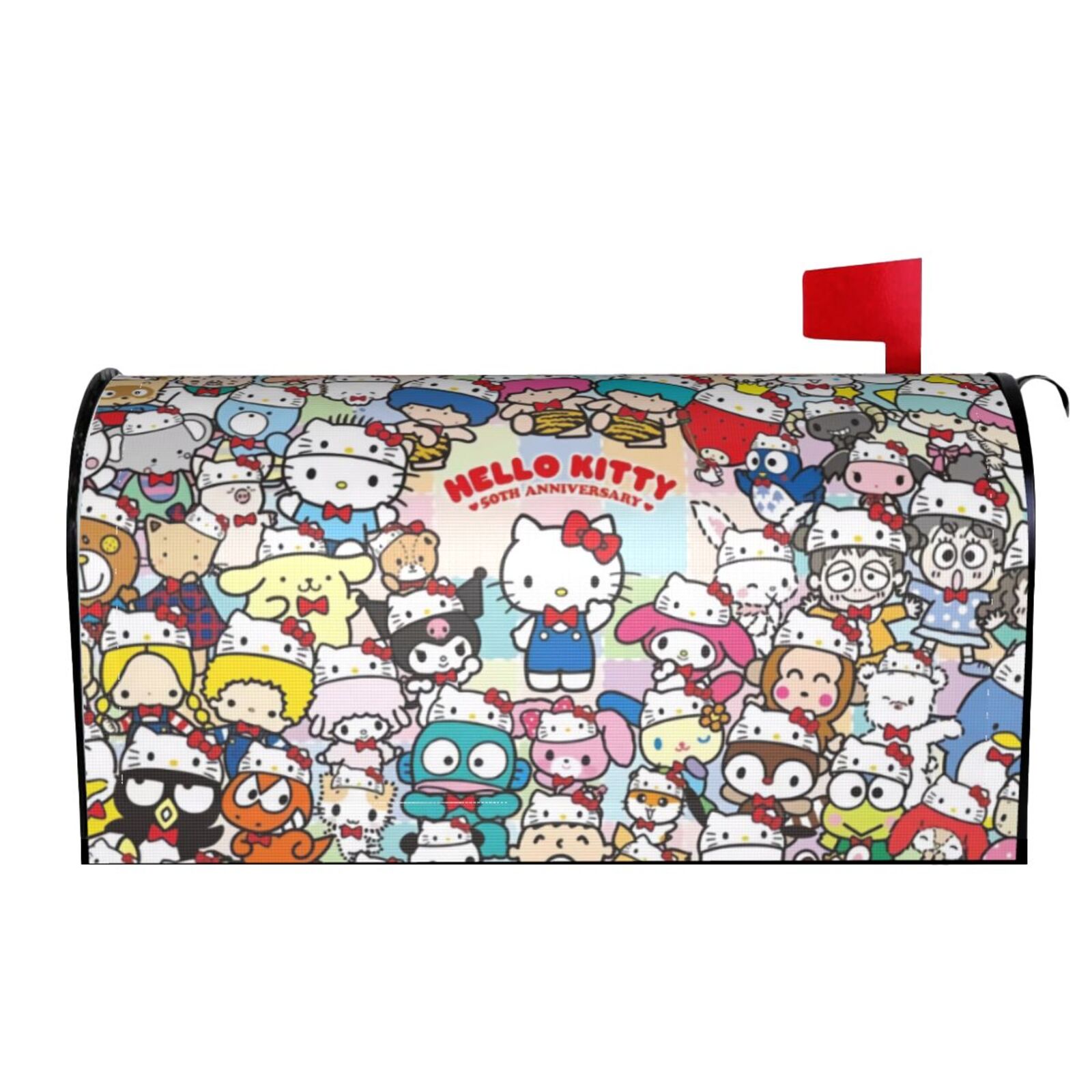 Hello Kitty Cartoon Character Mailbox Cover Magnetic Standard Size ...