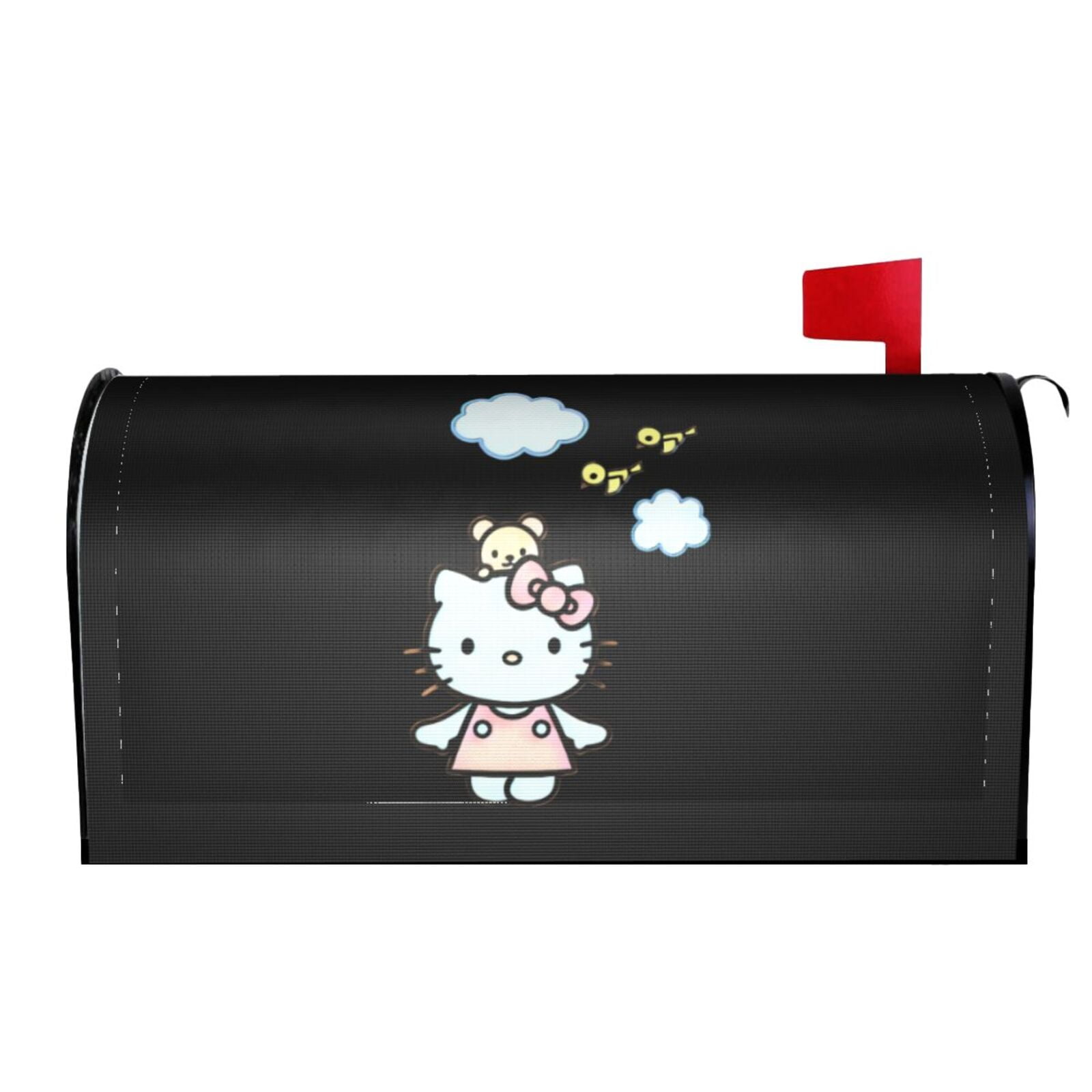 Hello Kitty Cartoon Character Mailbox Cover Magnetic Standard Size ...