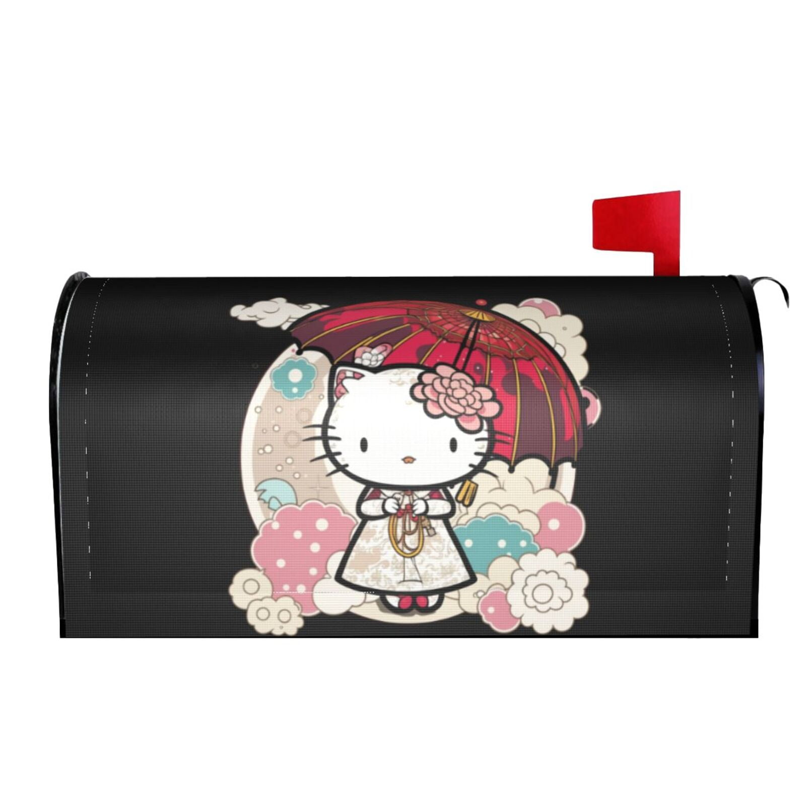 Hello Kitty Cartoon Character Mailbox Cover Magnetic Standard Size ...