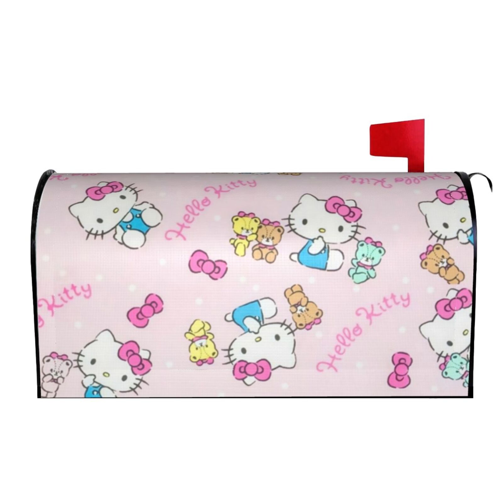 Hello Kitty Cartoon Character Mailbox Cover Magnetic Standard Size ...