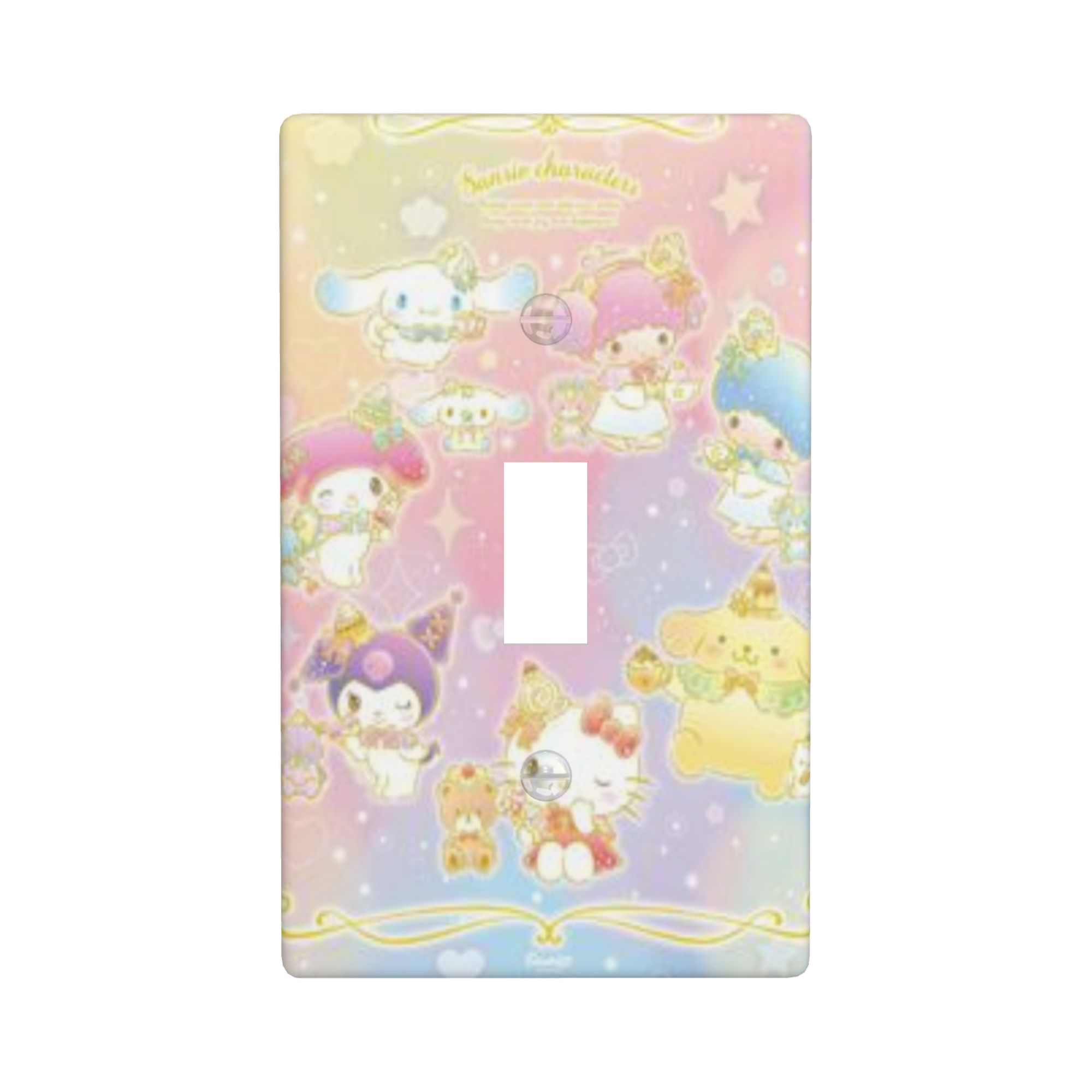 Hello Kitty Cartoon-Inspired Toggle Switch Decorative Wall Plate: The ...