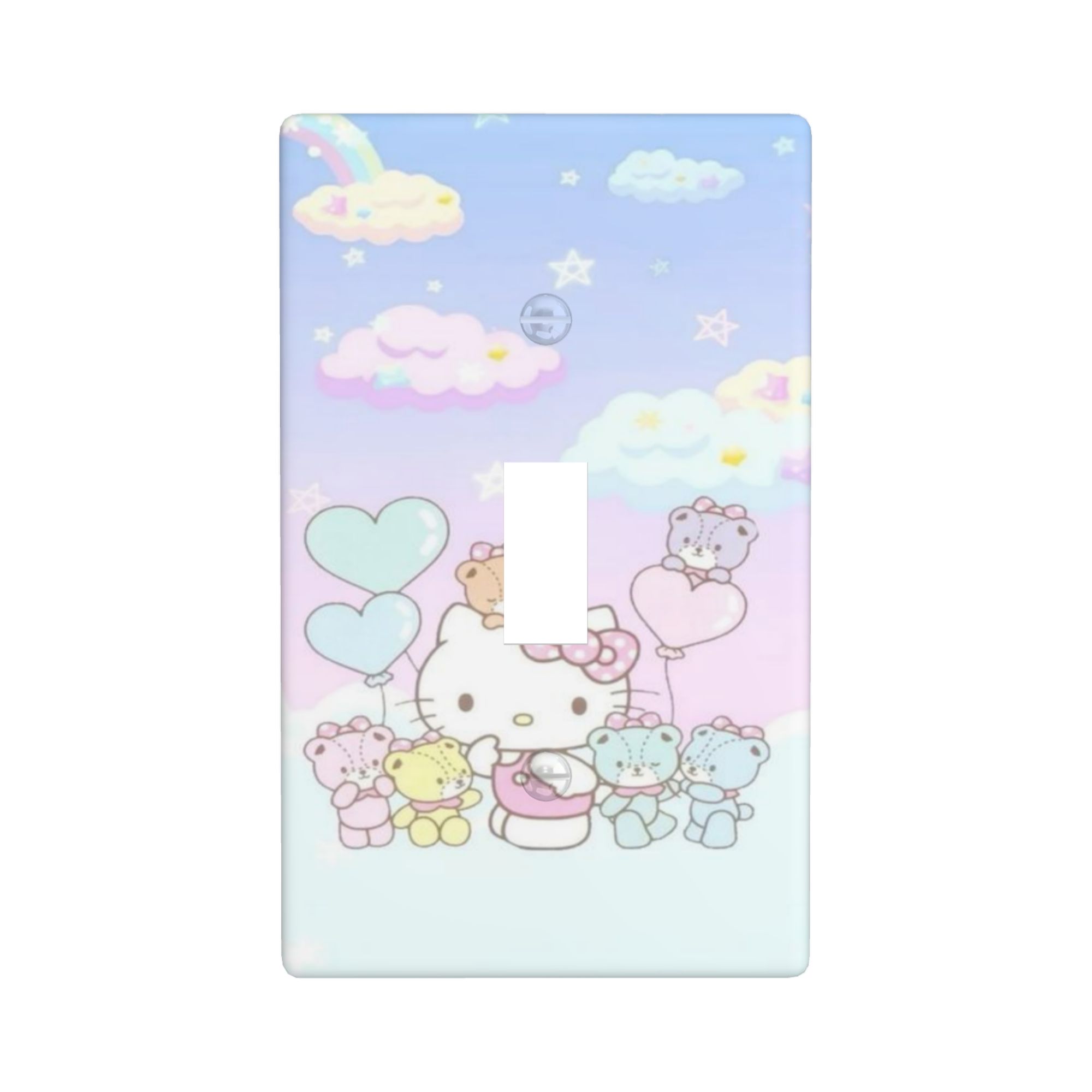 Hello Kitty Cartoon-Inspired Toggle Switch Decorative Wall Plate: The ...