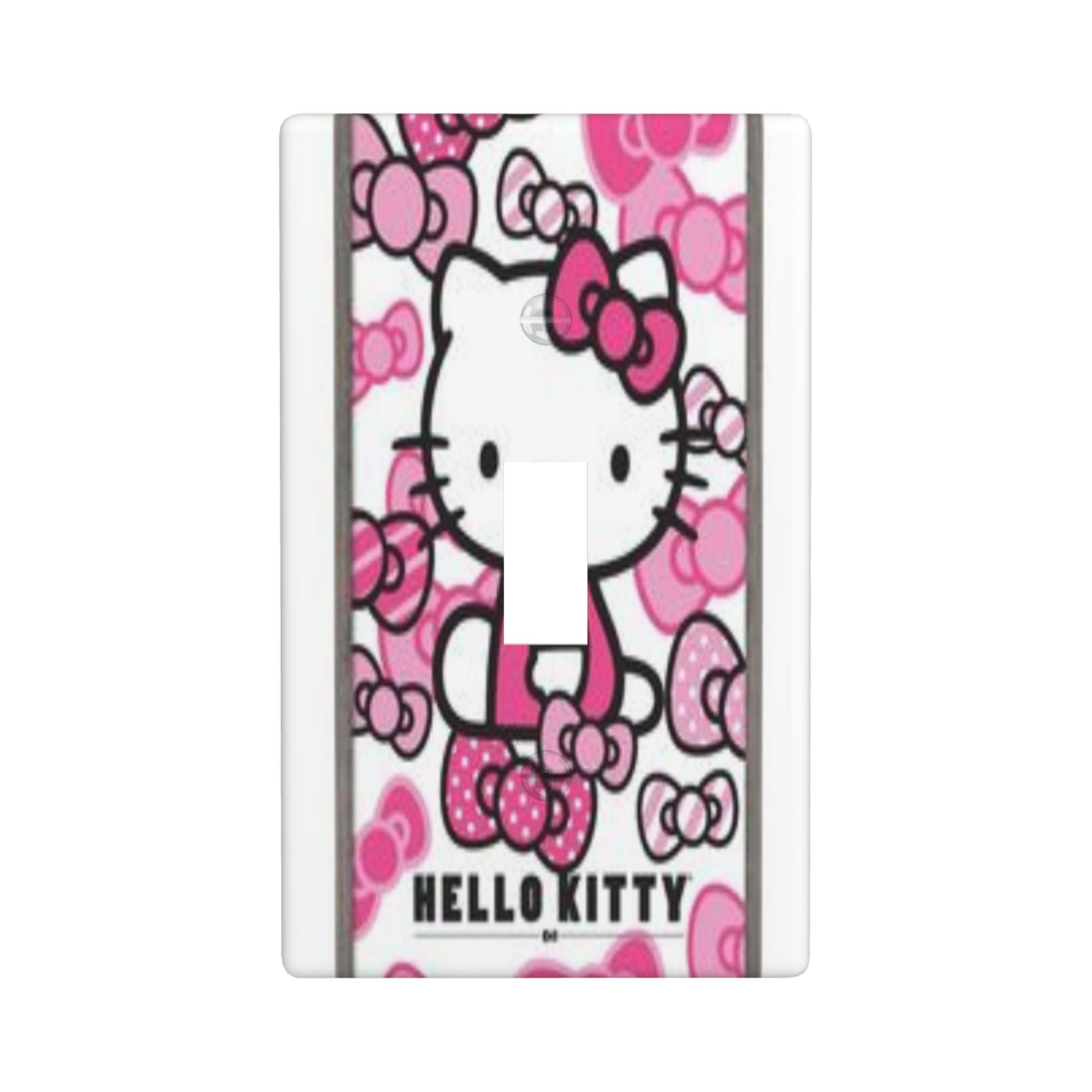 Hello Kitty Cartoon-Inspired Toggle Switch Decorative Wall Plate: The ...