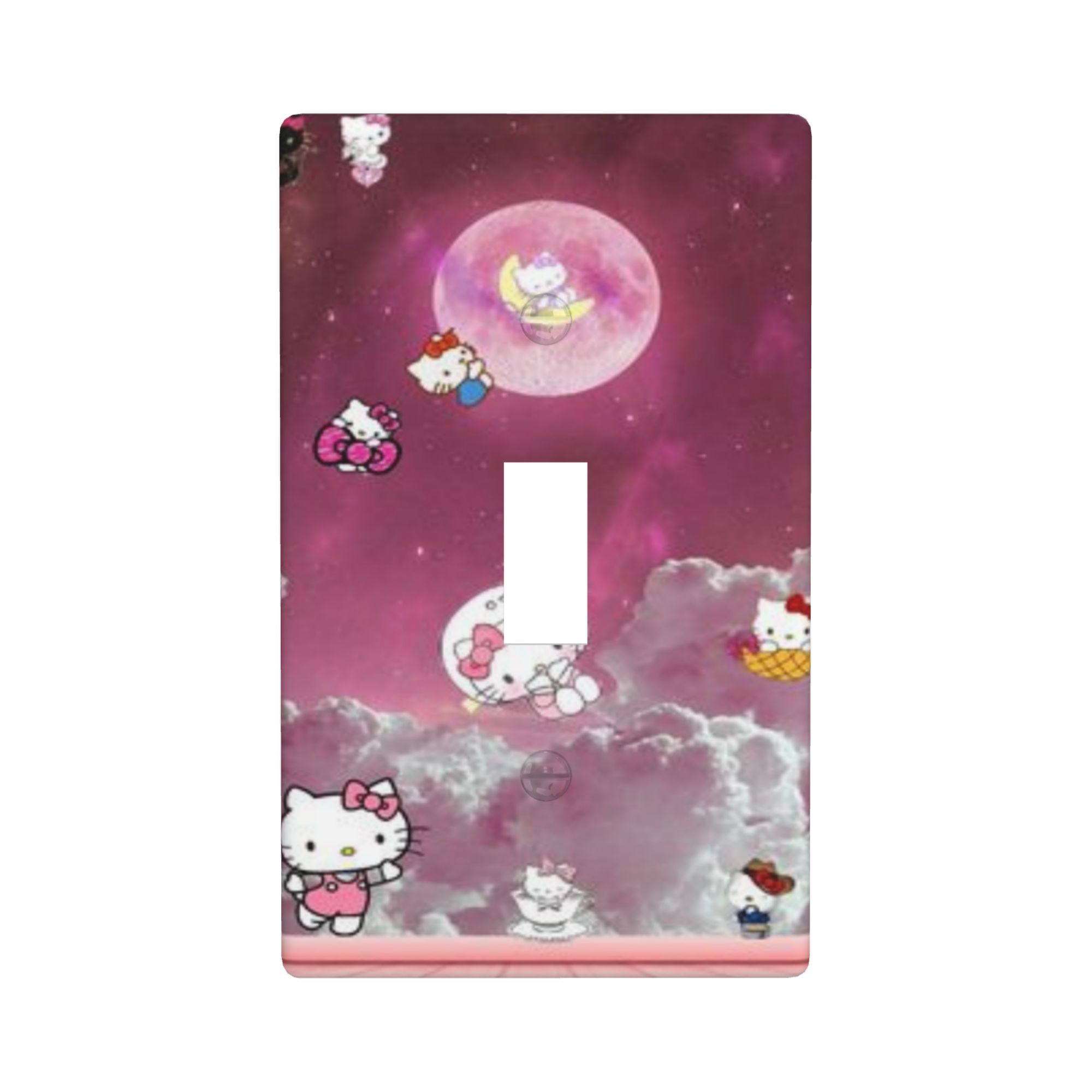 Hello Kitty Cartoon-Inspired Toggle Switch Decorative Wall Plate: The ...