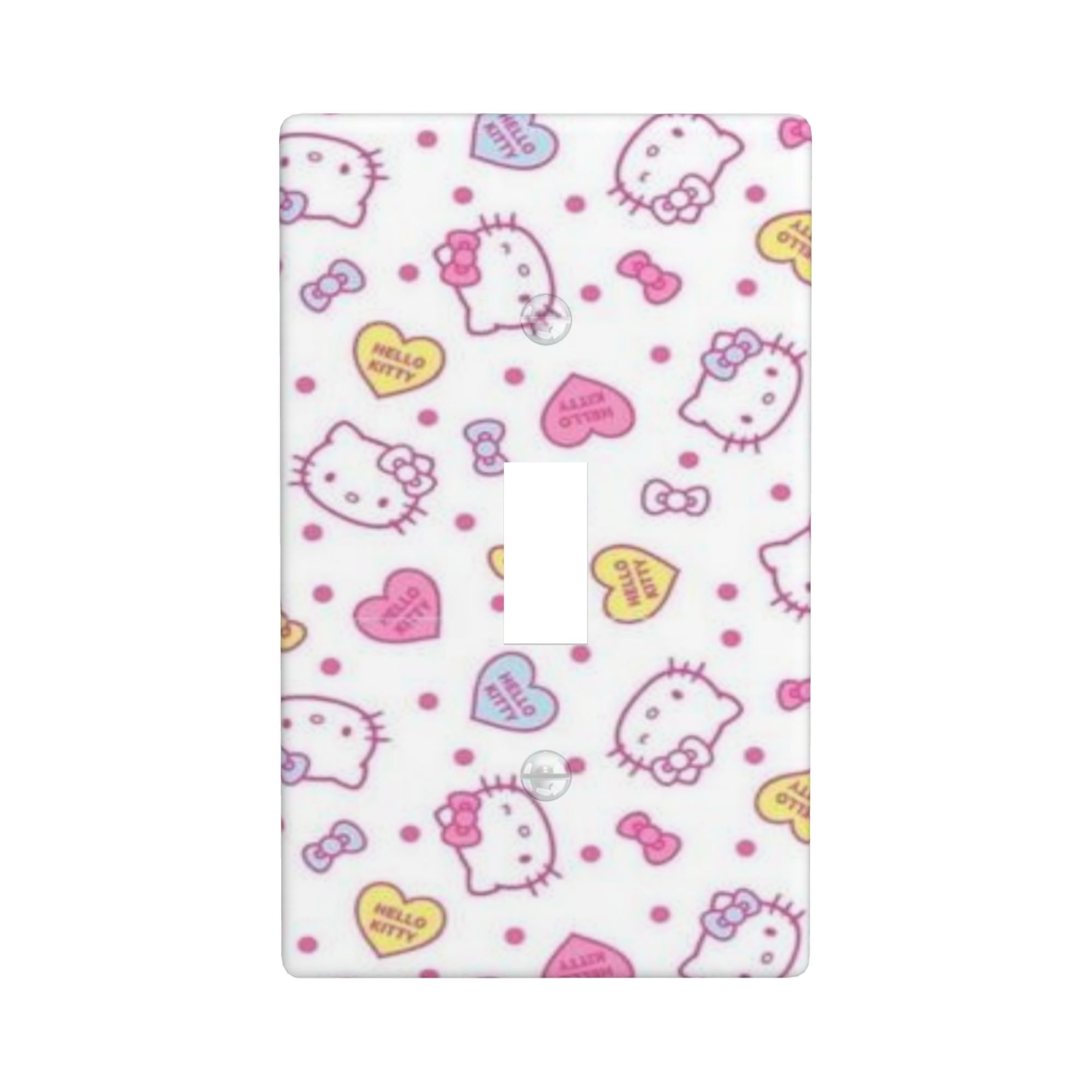 Hello Kitty Cartoon-Inspired Toggle Switch Decorative Wall Plate: The ...