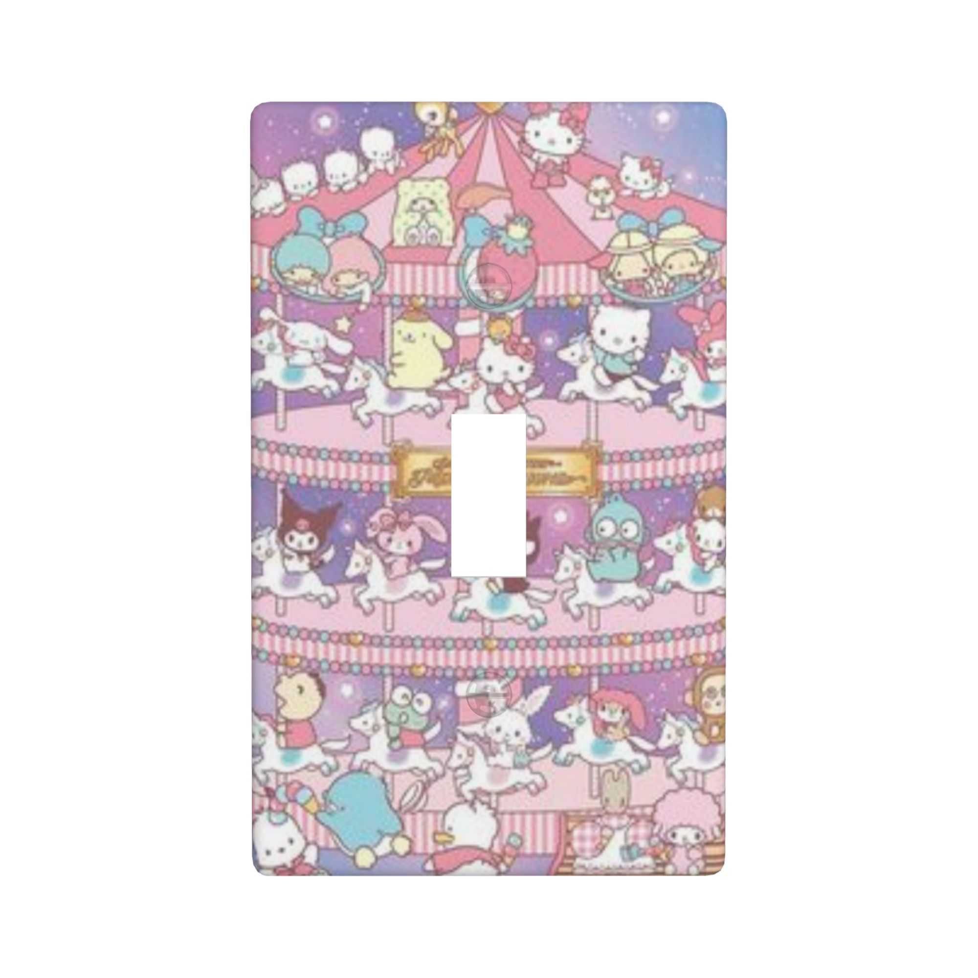 Hello Kitty Cartoon-Inspired Toggle Switch Decorative Wall Plate: The ...