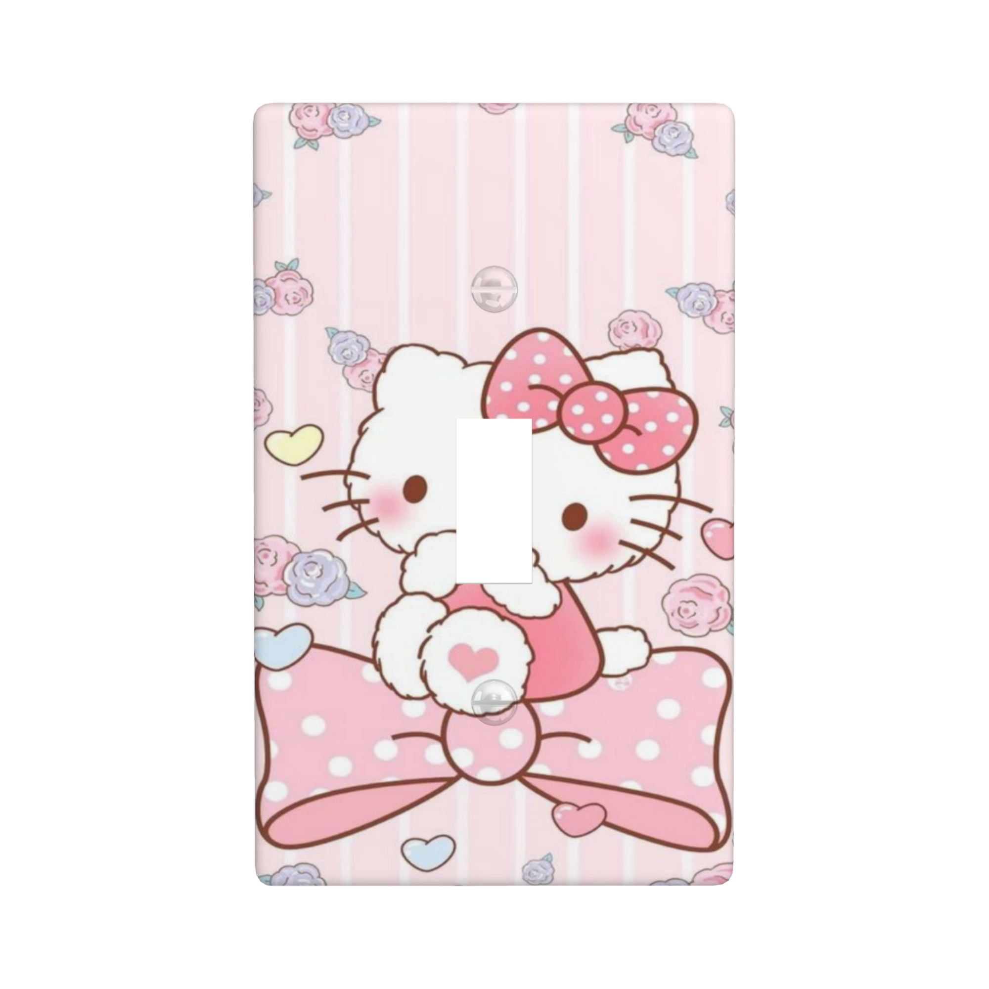 Hello Kitty Cartoon-Inspired Toggle Switch Decorative Wall Plate: The ...