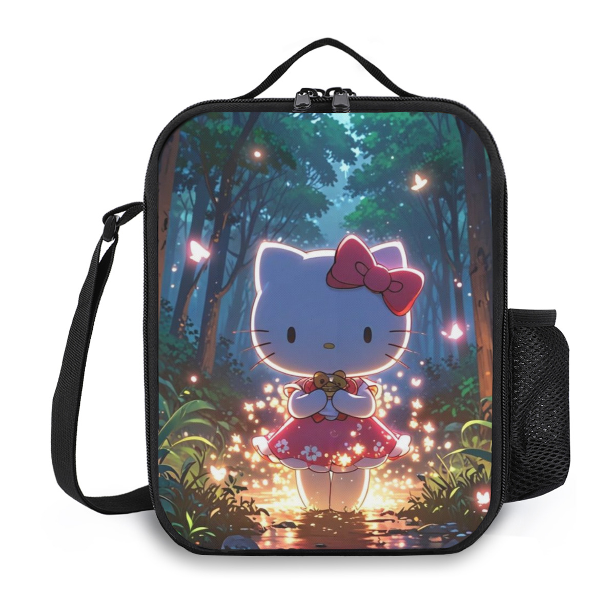 Hello Kitty Cartoon Insulated Lunch Box Unisex Reusable Lunch Box ...