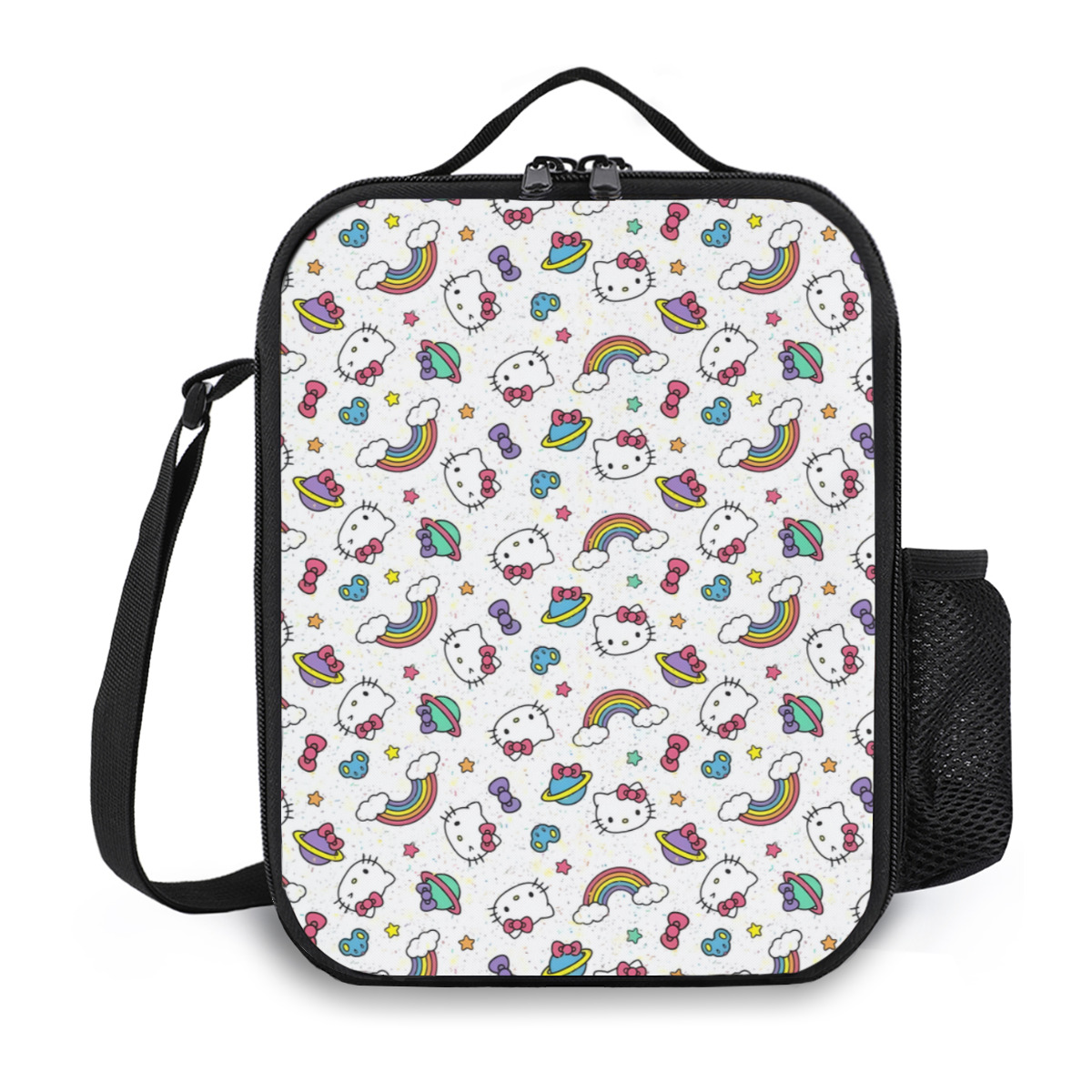 Hello Kitty Cartoon Insulated Lunch Box Unisex Reusable Lunch Box ...
