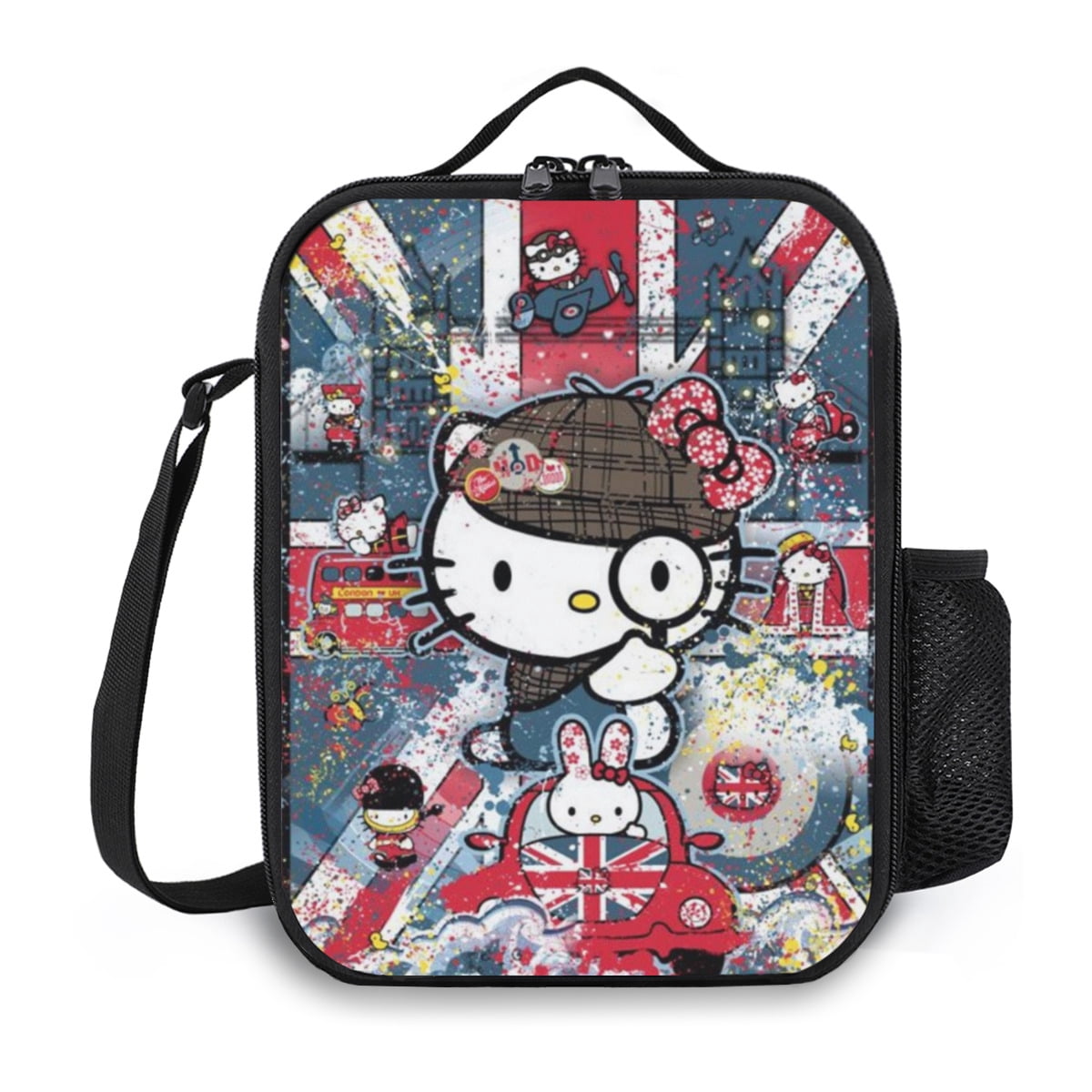 Hello Kitty Cartoon Insulated Lunch Box Unisex Reusable Lunch Box ...