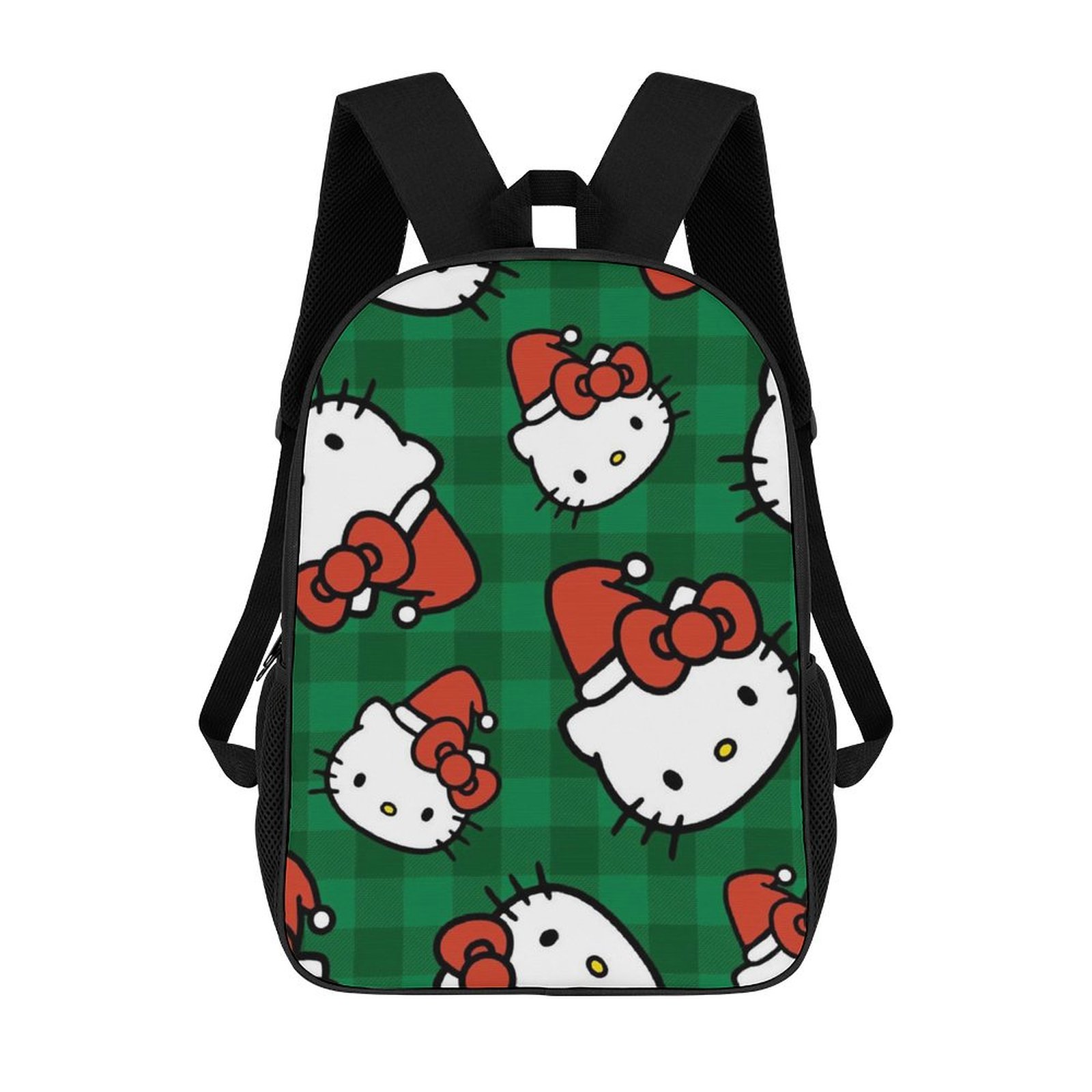 Hello Kitty 17 inch Shoulder Backpack Bookbag Travel Cute Daycare ...