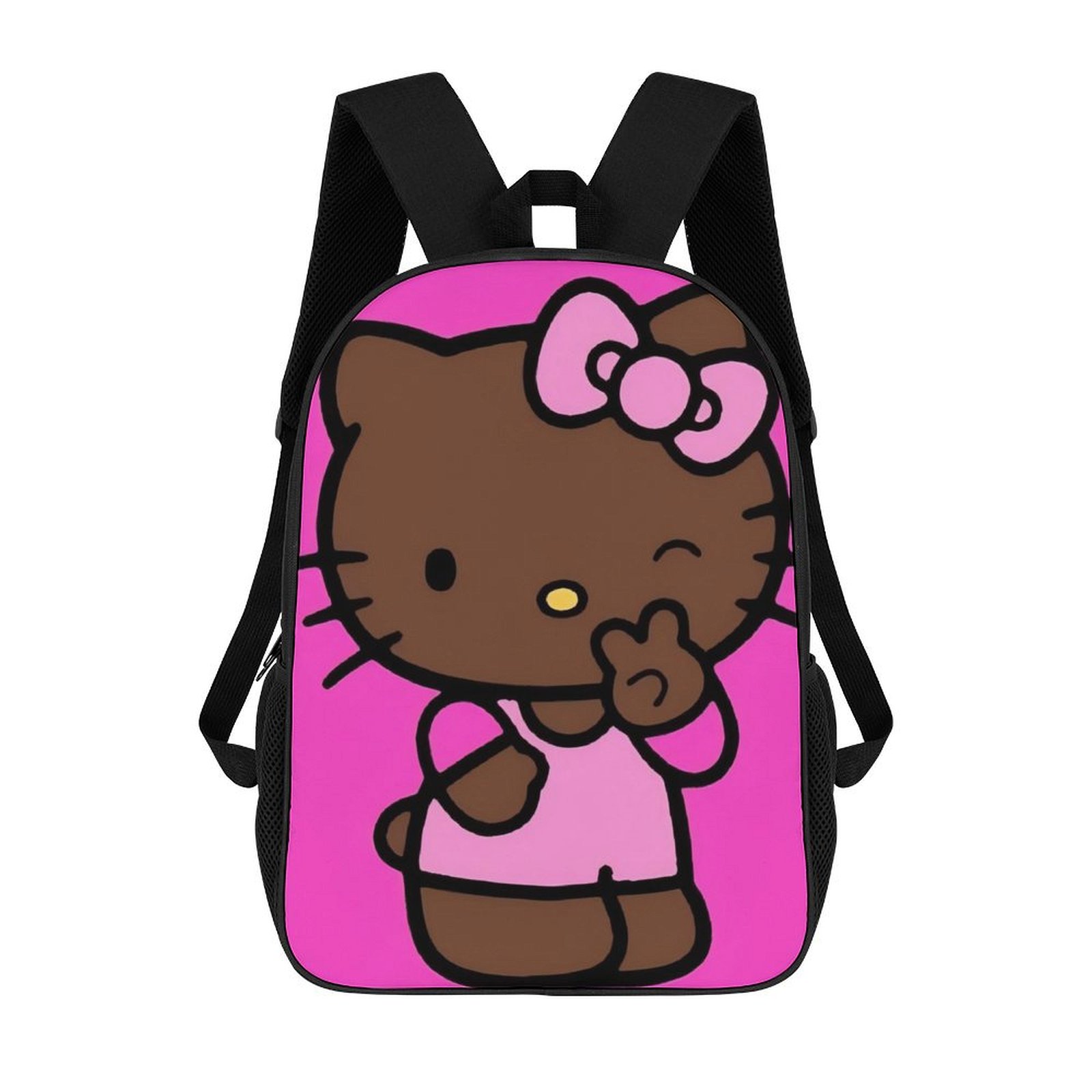 Hello Kitty 17 inch Shoulder Backpack Bookbag Travel Cute Daycare ...