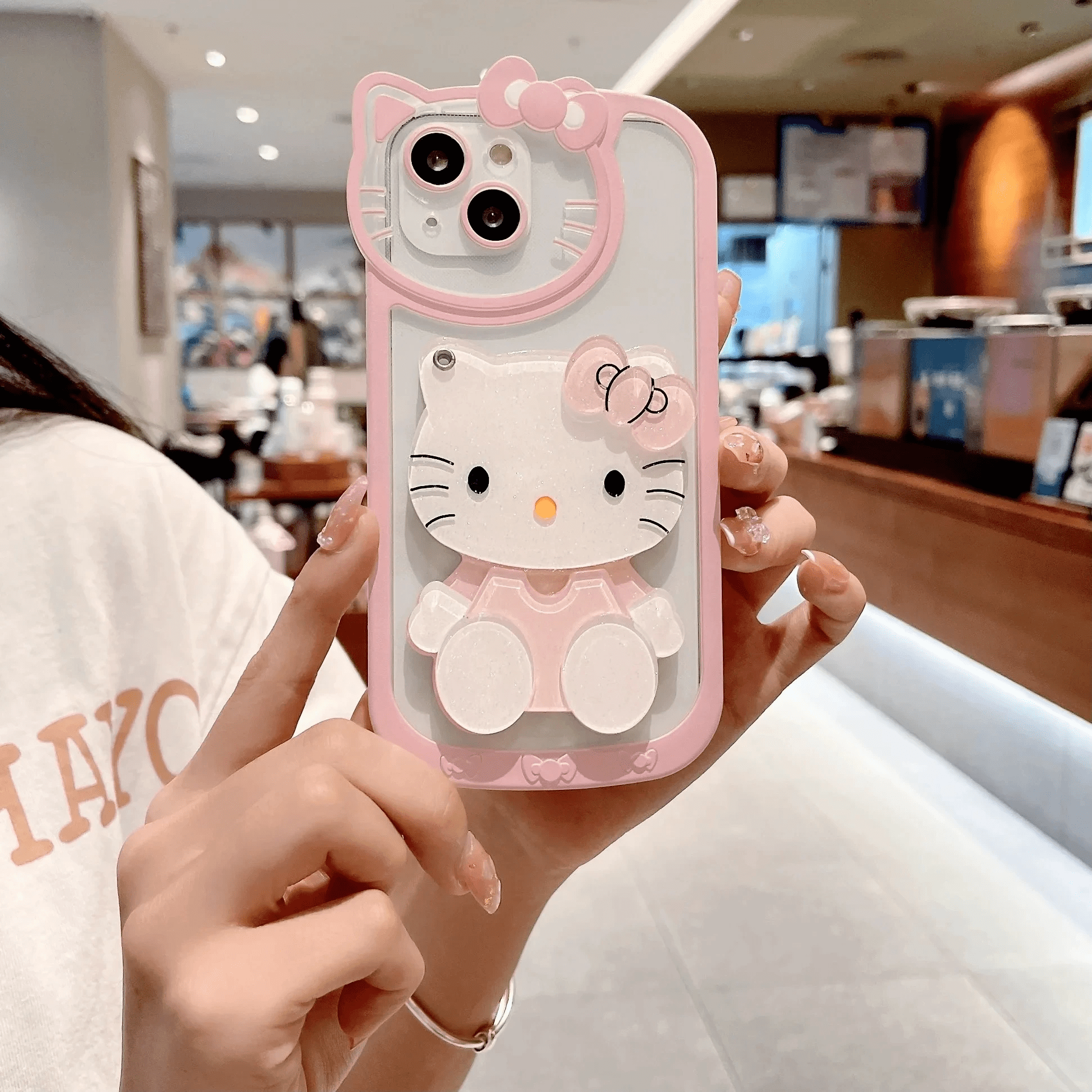 Hello Kitty Cartoon Phone Case For iPhone 16 15 14 13 Pro Max 11 12 Pro ...