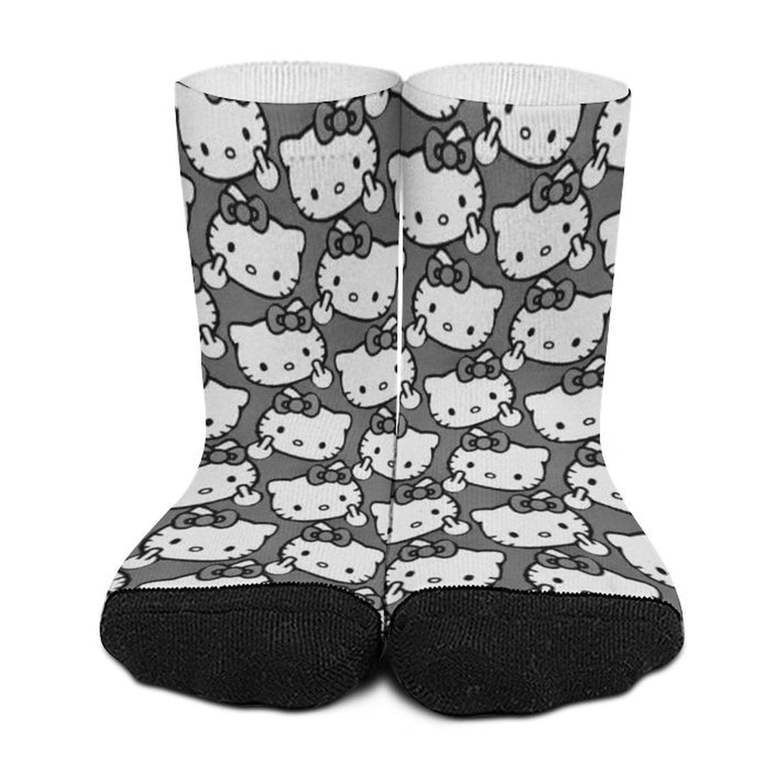 Hello Kitty Cartoon Socks for Kids Youth Men & Women Over-the-Ankle ...
