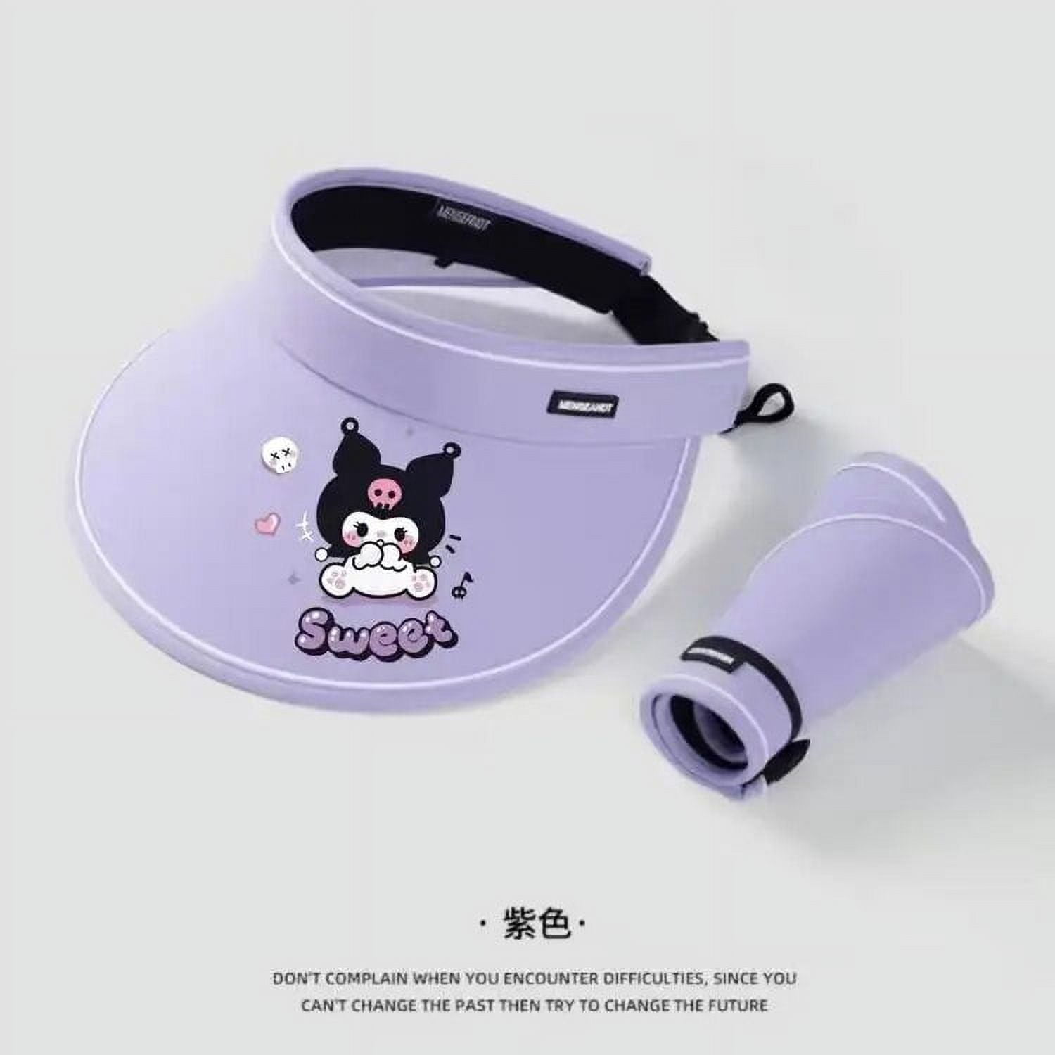 Hello Kitty Cartoon Sun Hat Sanrio My Melody Anime Kawaii Kuromi Girl ...
