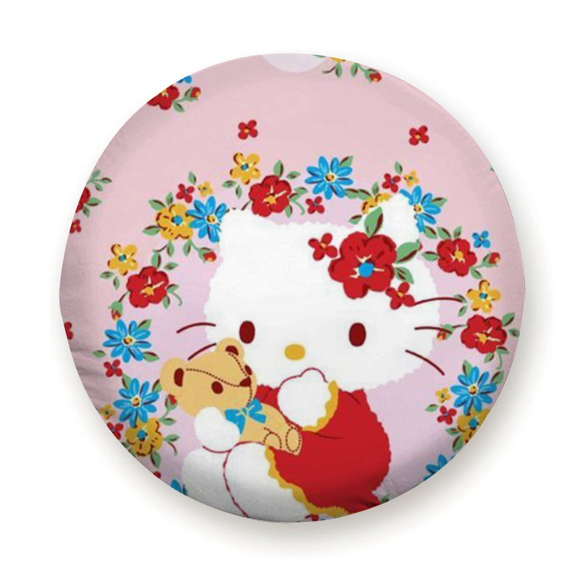 Hello Kitty Cartoon Tire Cover Universal Tire Cover Dustproof Tire ...