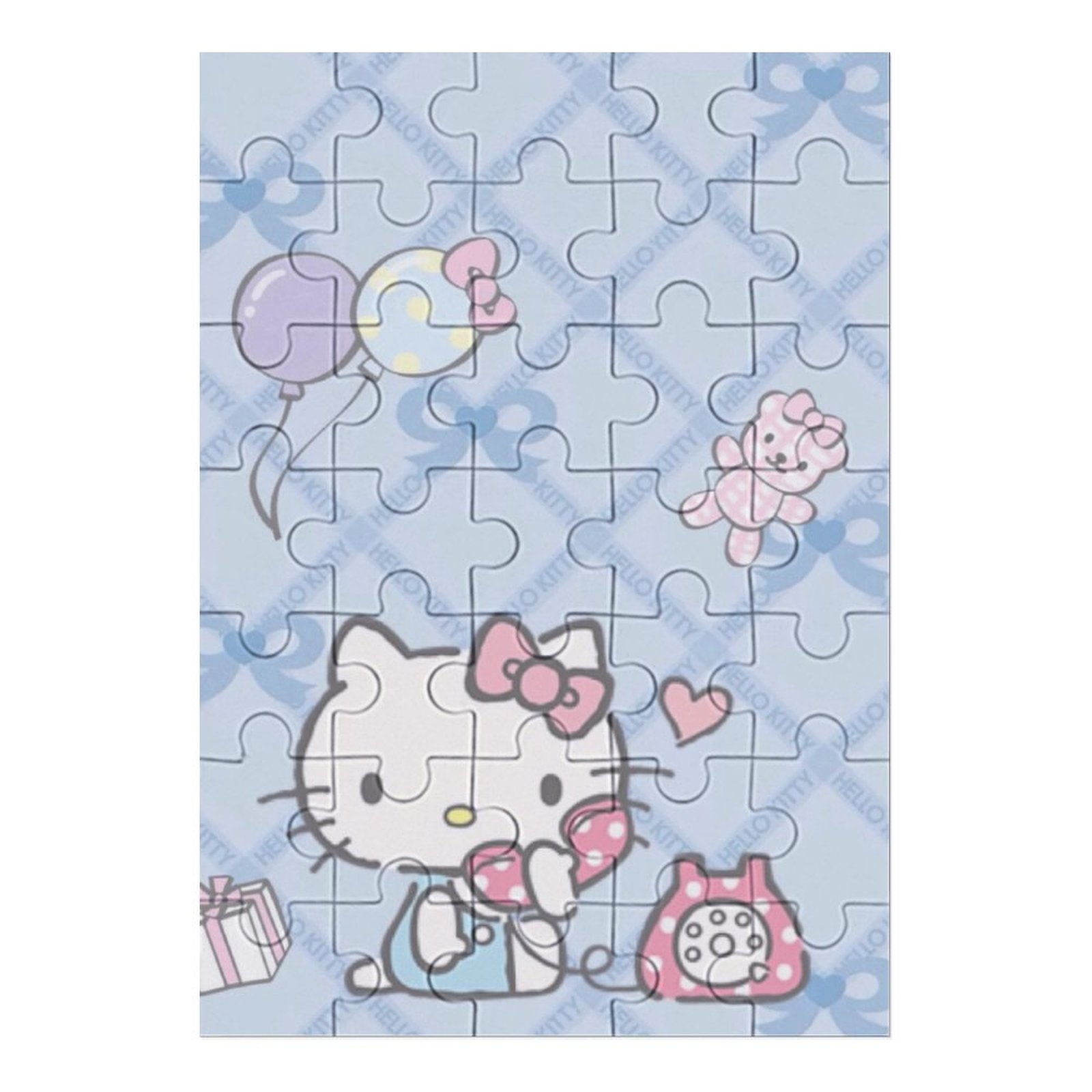 Hello Kitty Cartoon Toy Puzzles Birthday Gifts for Children Christmas ...