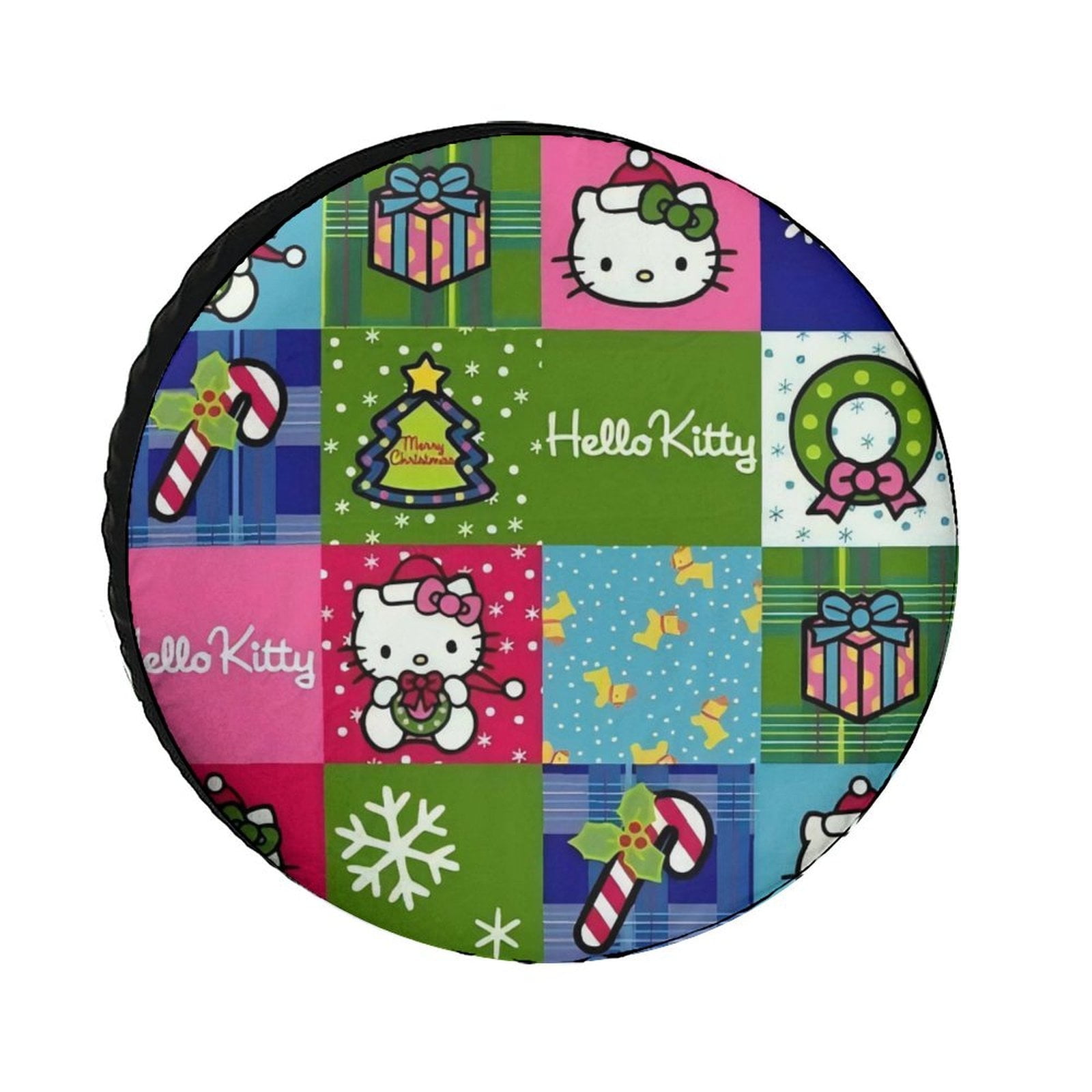 Hello Kitty Cartoon spare tire cover waterproof tire cover suitable for trailers, RVs, SUVs ...