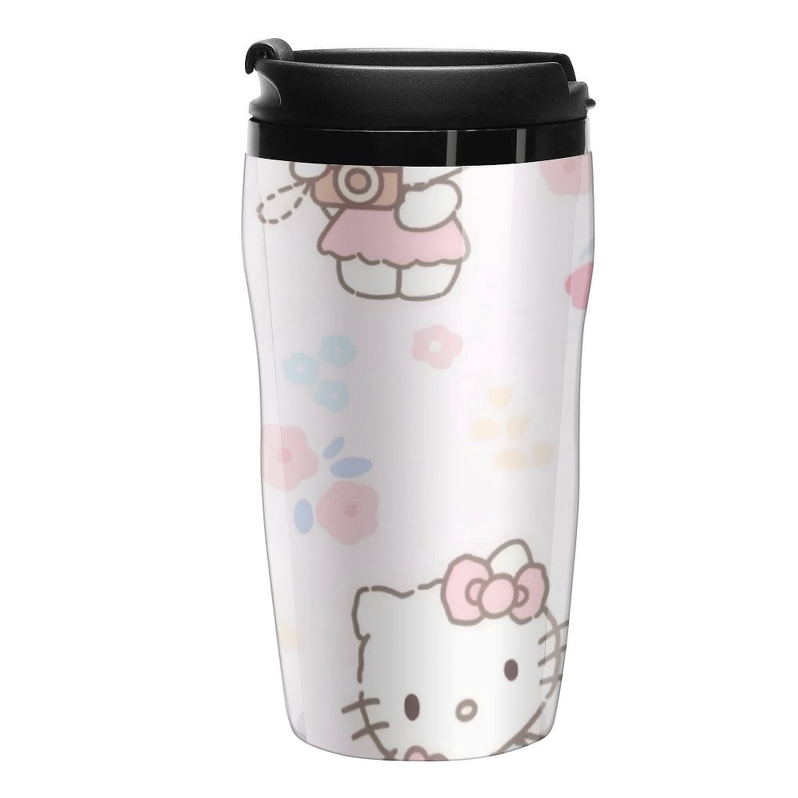 Hello Kitty Cartoon stainless steel thermos cup with lid 250ml ...