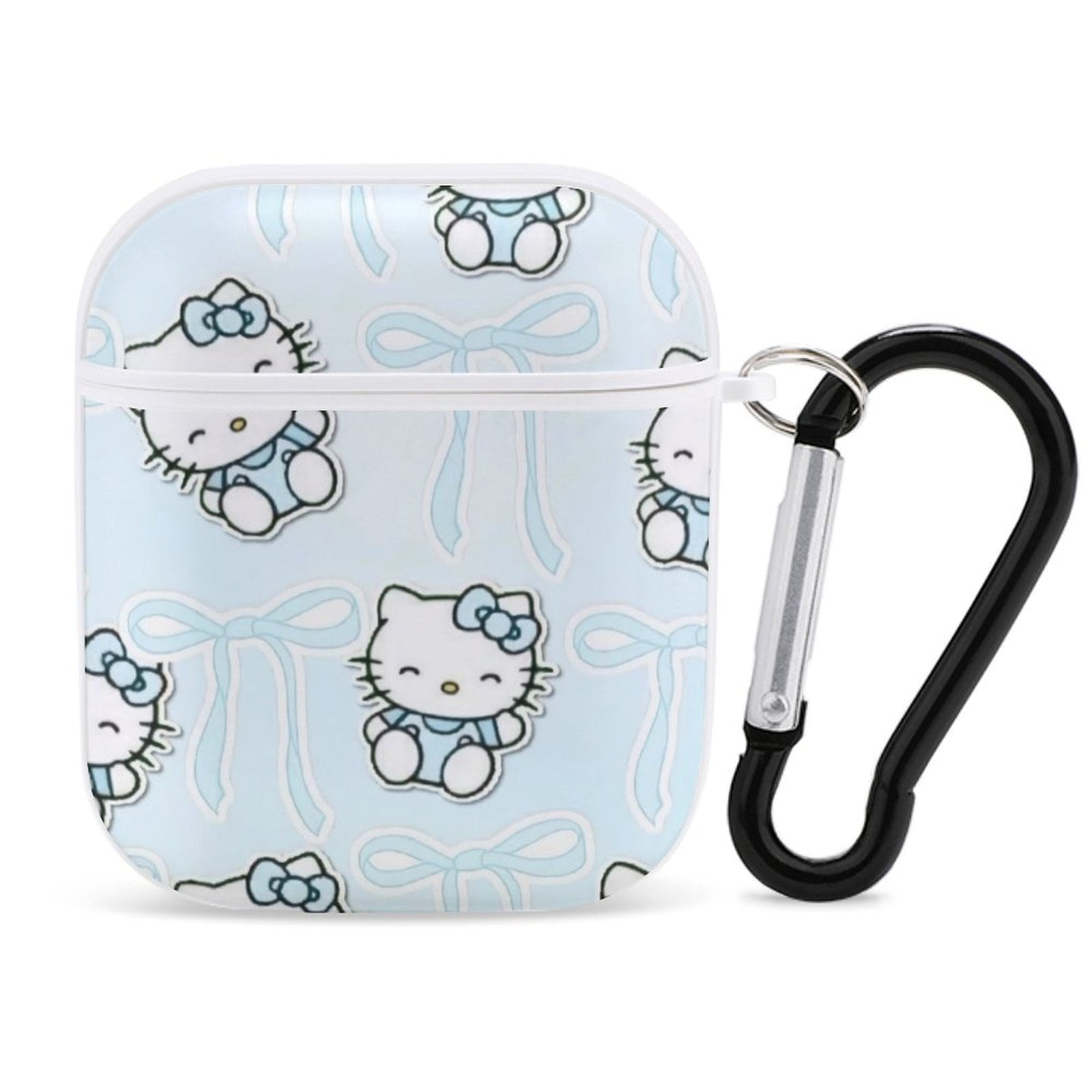 Hello Kitty Case for AirPods Case Cover with Keychain,Cute Cartoon for ...