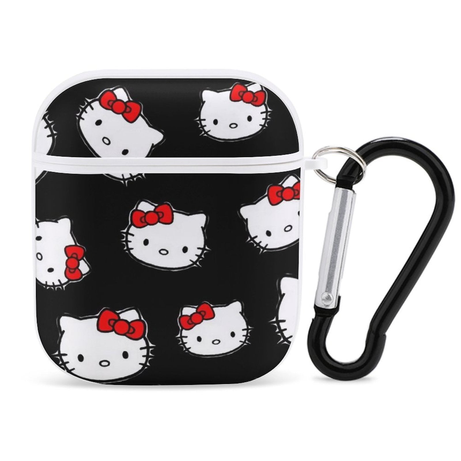 Hello Kitty Case for AirPods Case Cover with Keychain,Cute Cartoon for ...