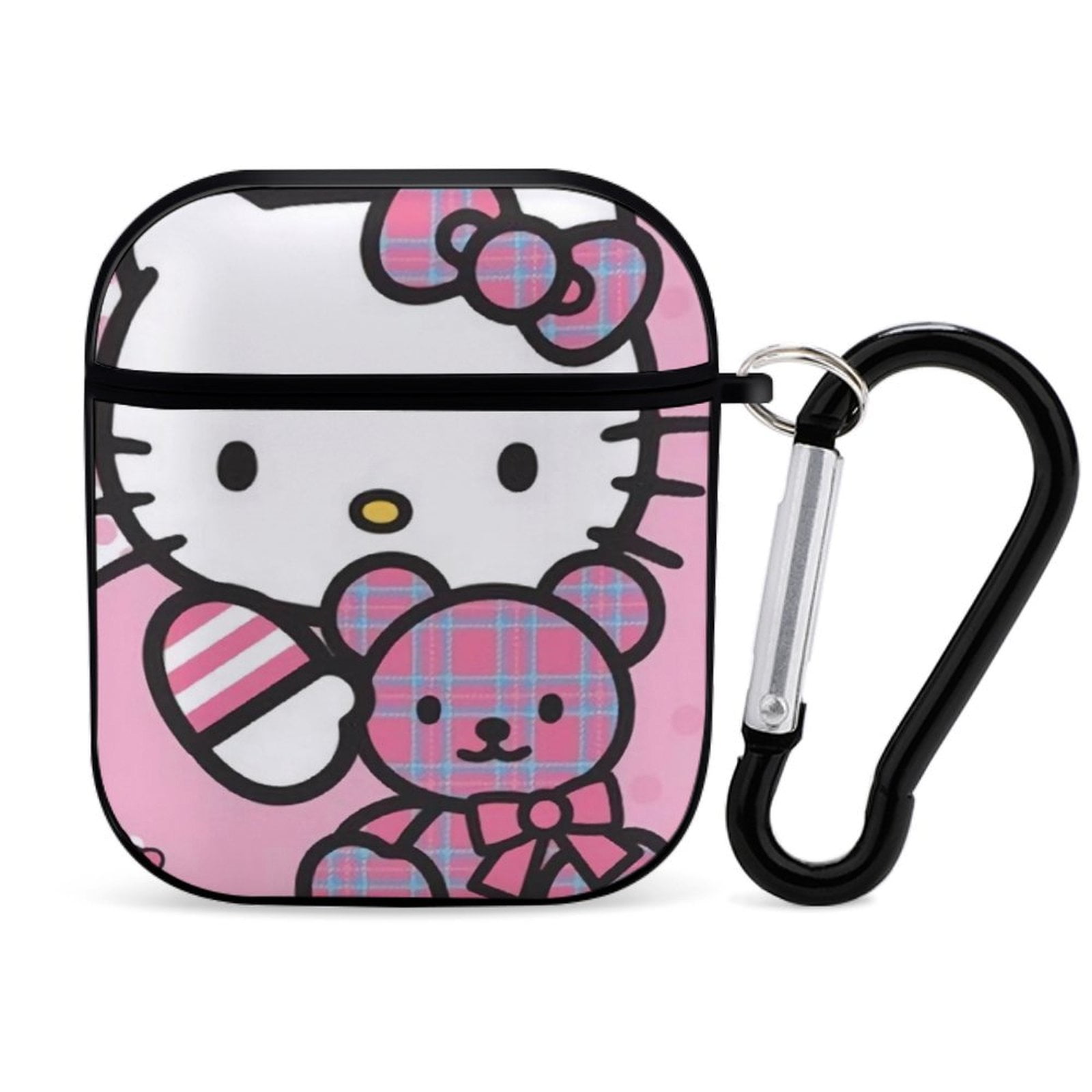 Hello Kitty Case for AirPods Case Cover with Keychain,Cute Cartoon for ...