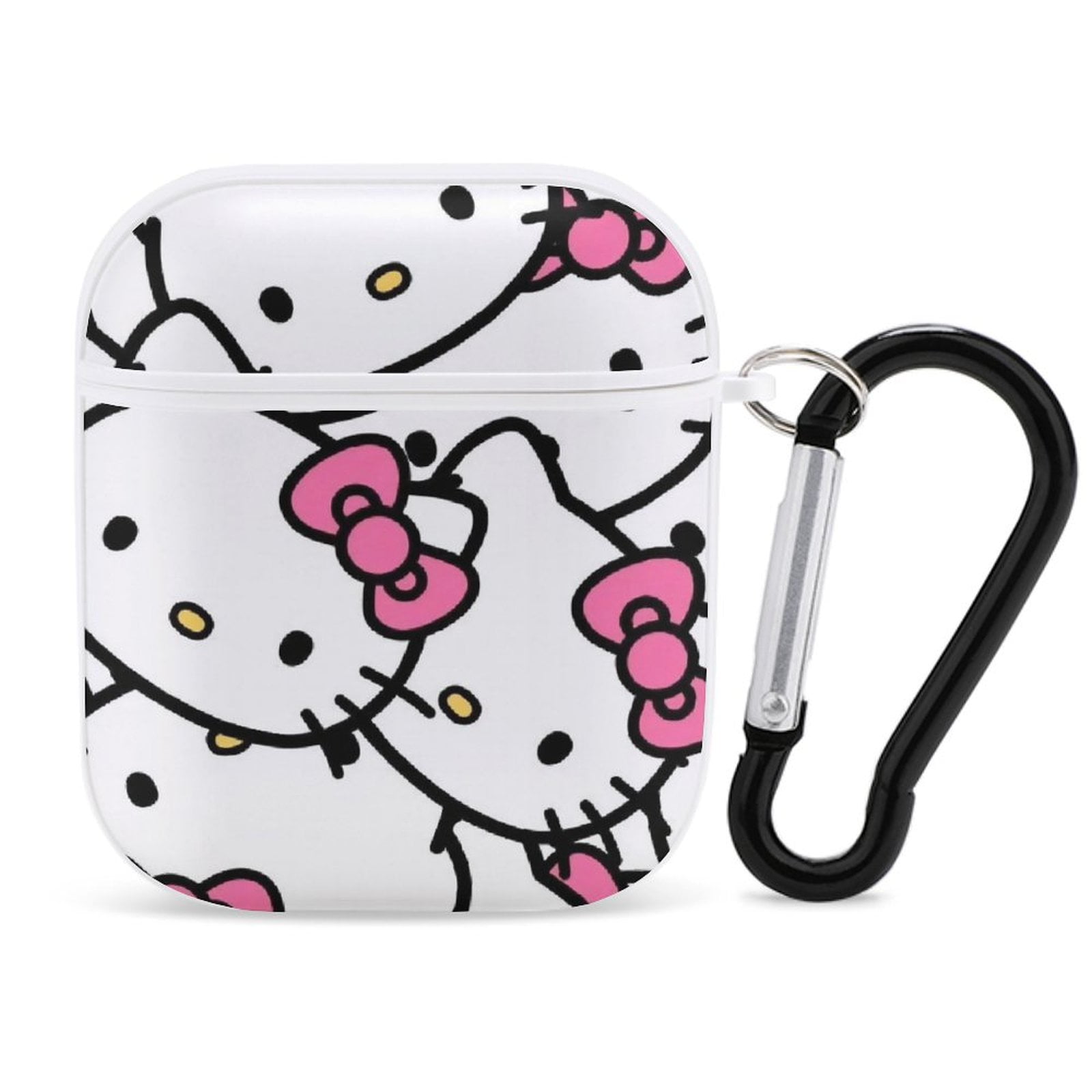 Hello Kitty Case for AirPods Case Cover with Keychain,Cute Cartoon for ...
