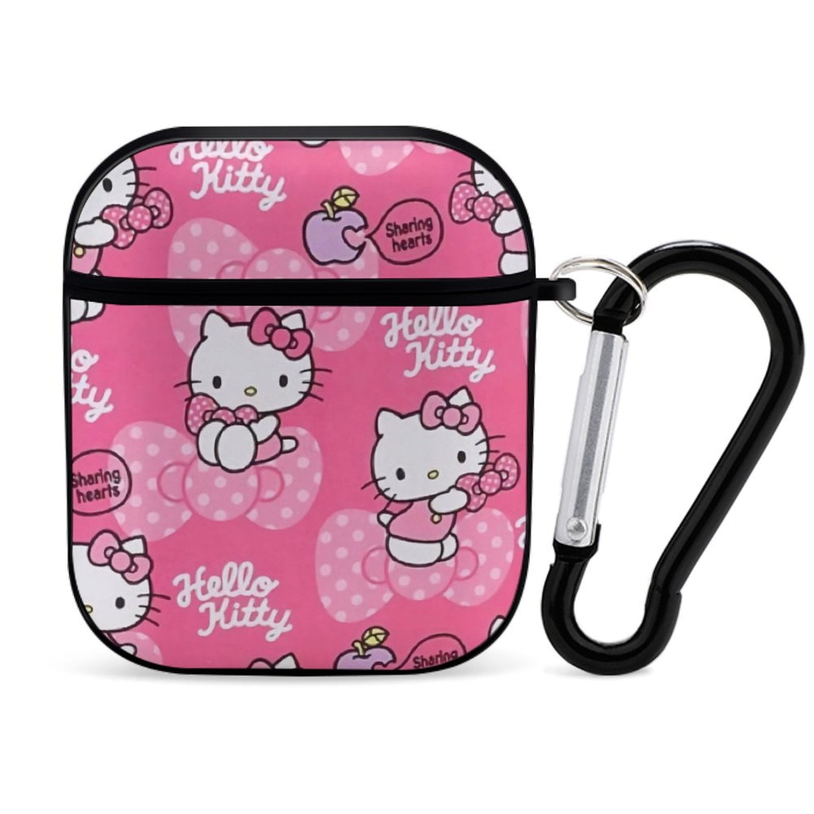 Hello Kitty Case for AirPods Case Cover with Keychain,Cute Cartoon for ...