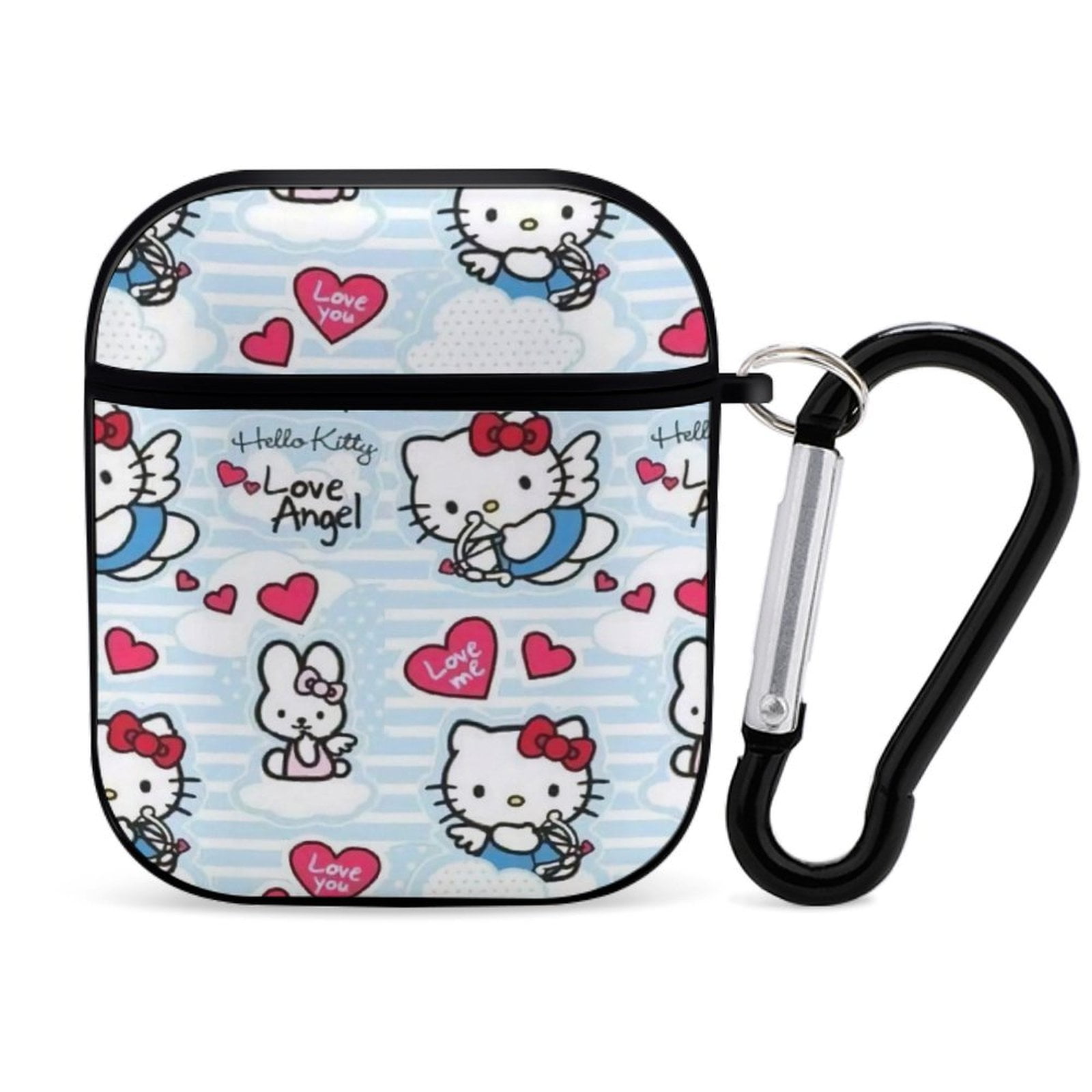Hello Kitty Case for AirPods Case Cover with Keychain,Cute Cartoon for ...