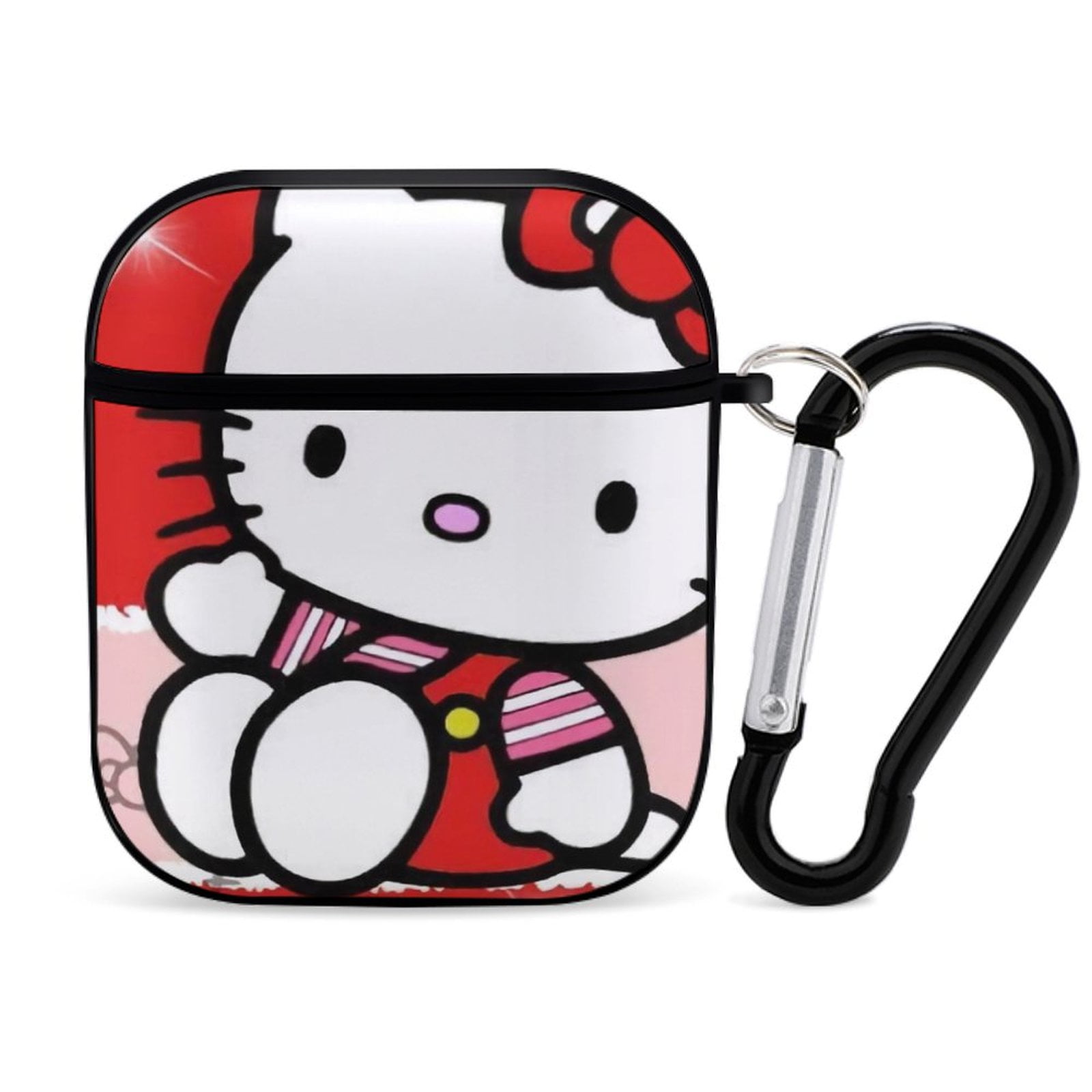 Hello Kitty Case for AirPods Case Cover with Keychain,Cute Cartoon for ...