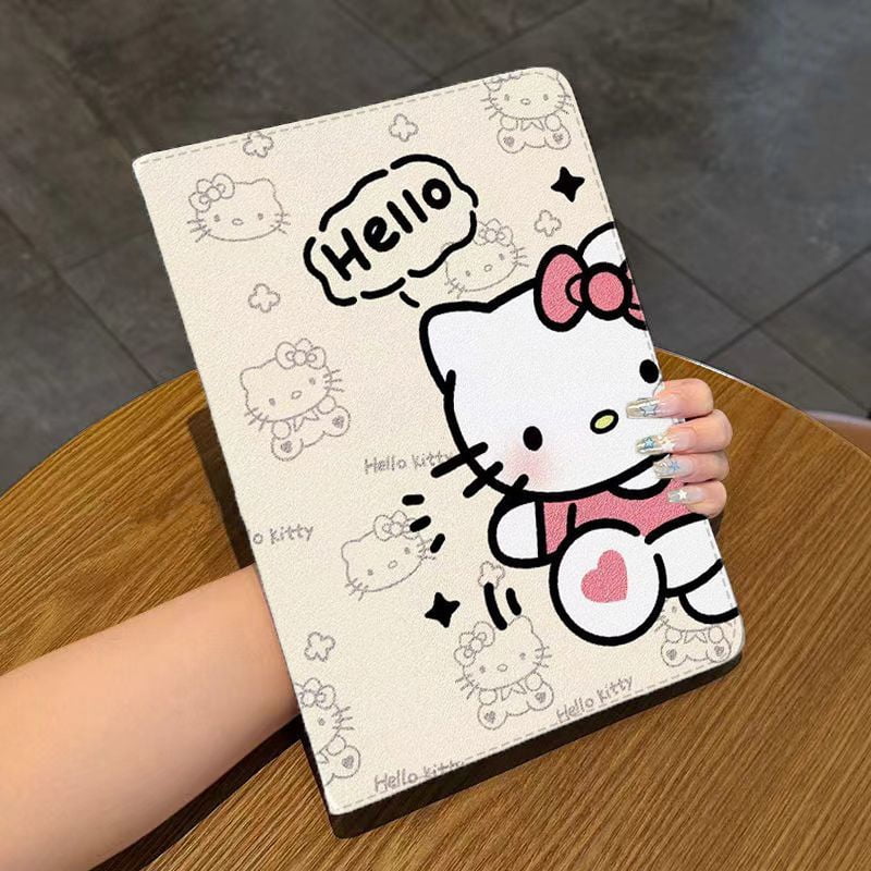 Hello Kitty Case for 9th 10.2in 10th Generations 10.9in Cartoon ...