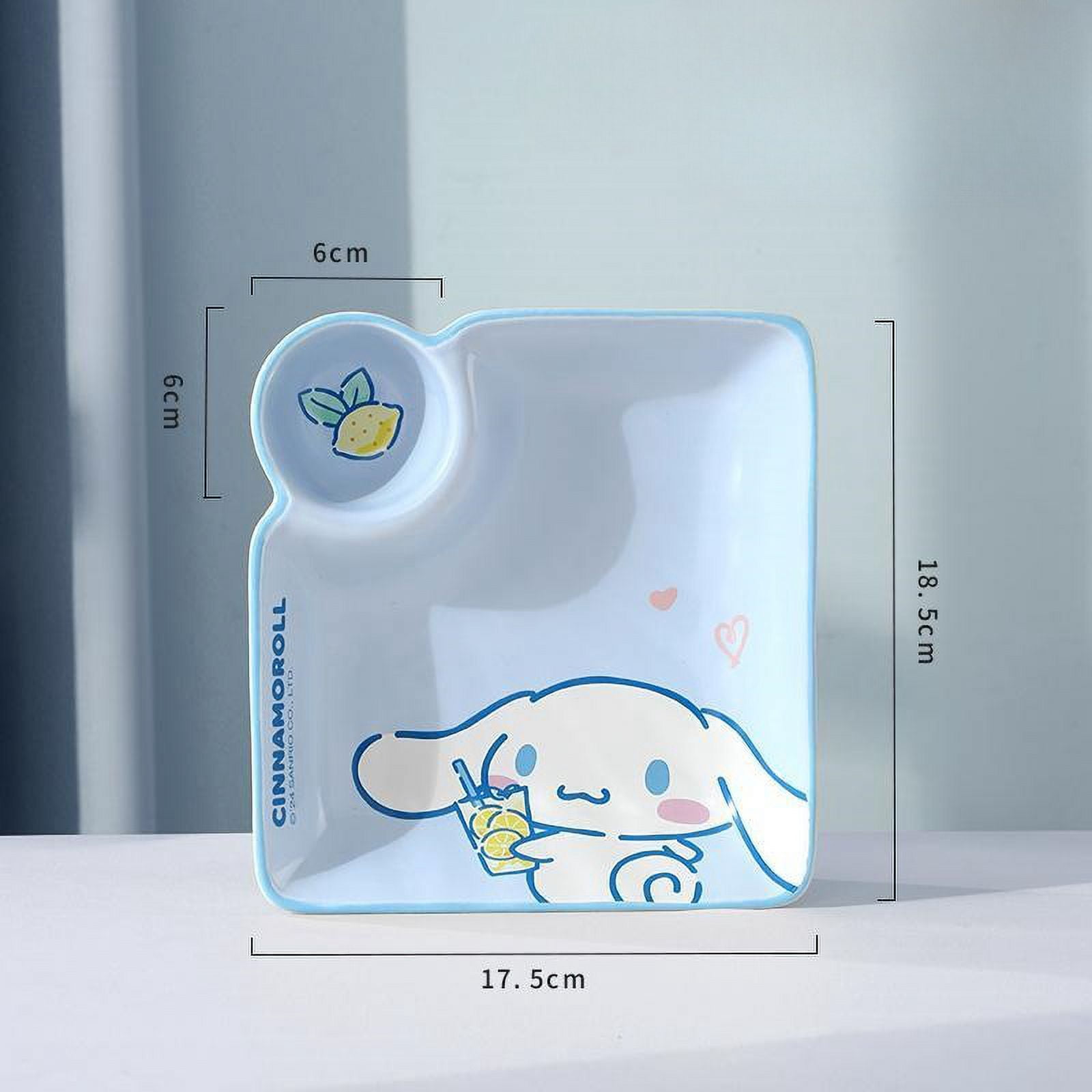 Hello Kitty Ceramic Dish Cartoon Children's Dishware Cute Melody ...