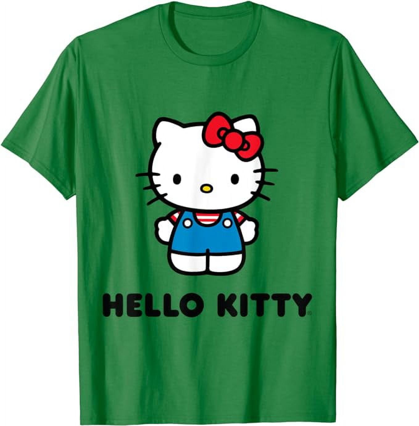 Hello Kitty Character Front and Back T-Shirt Cute 2 sides printed Tee ...