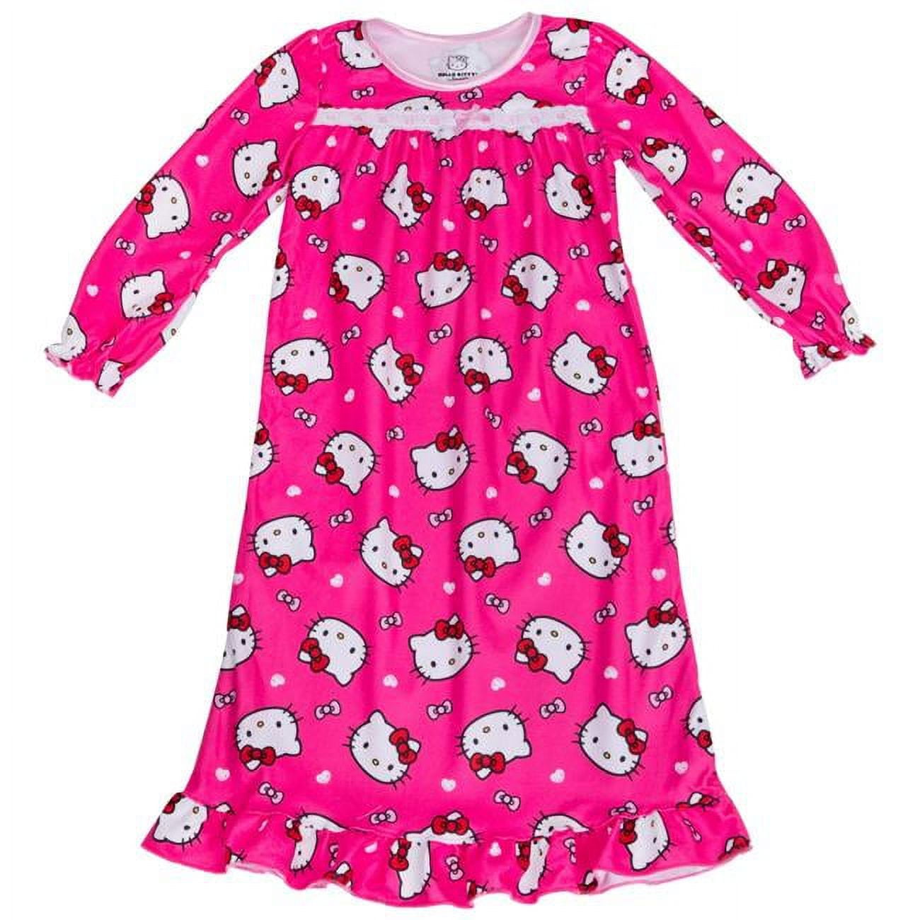 Centric Brands Girls' Hello Kitty Traditional Flannel Toddler Night ...